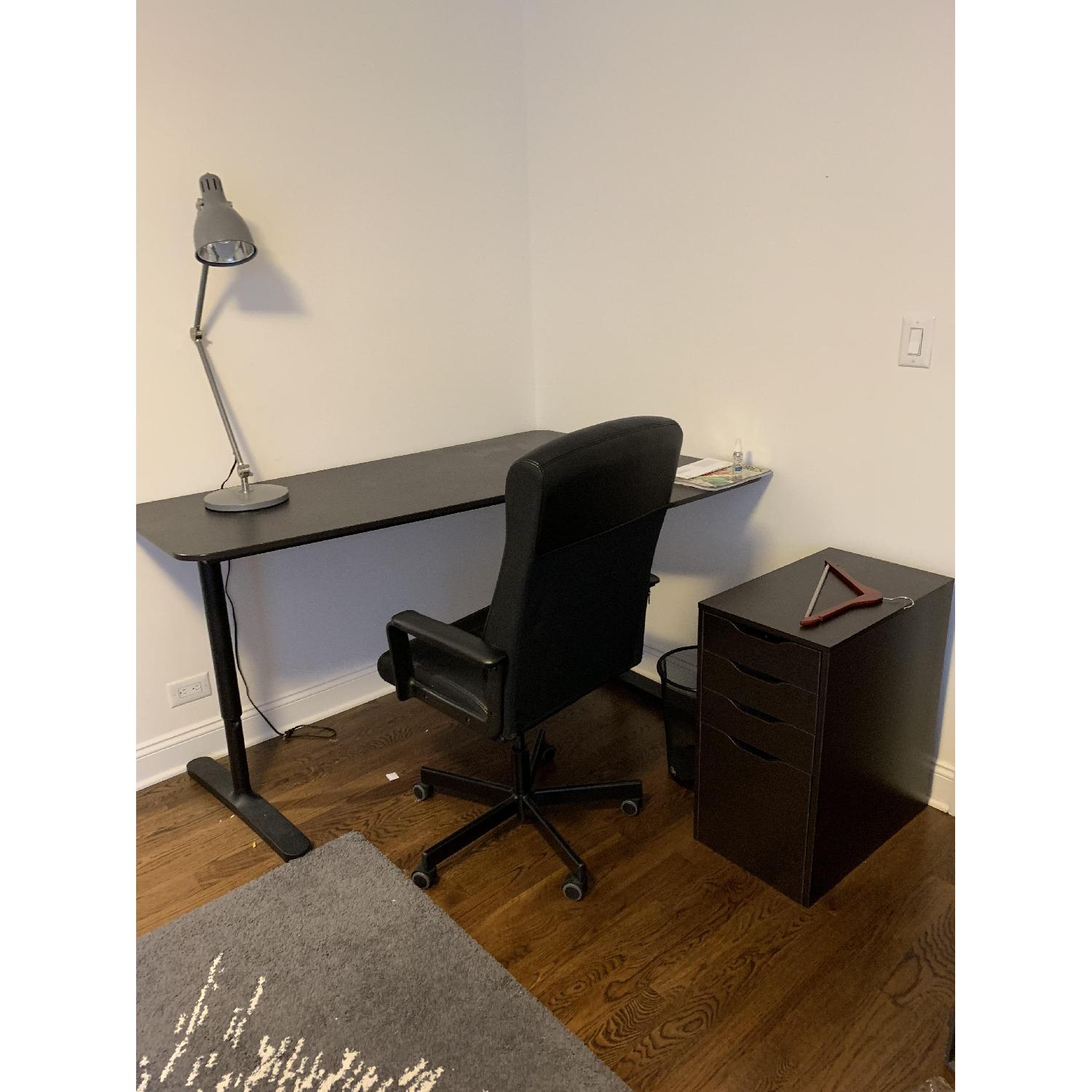 Ikea Bekant Right Corner Desk - AptDeco