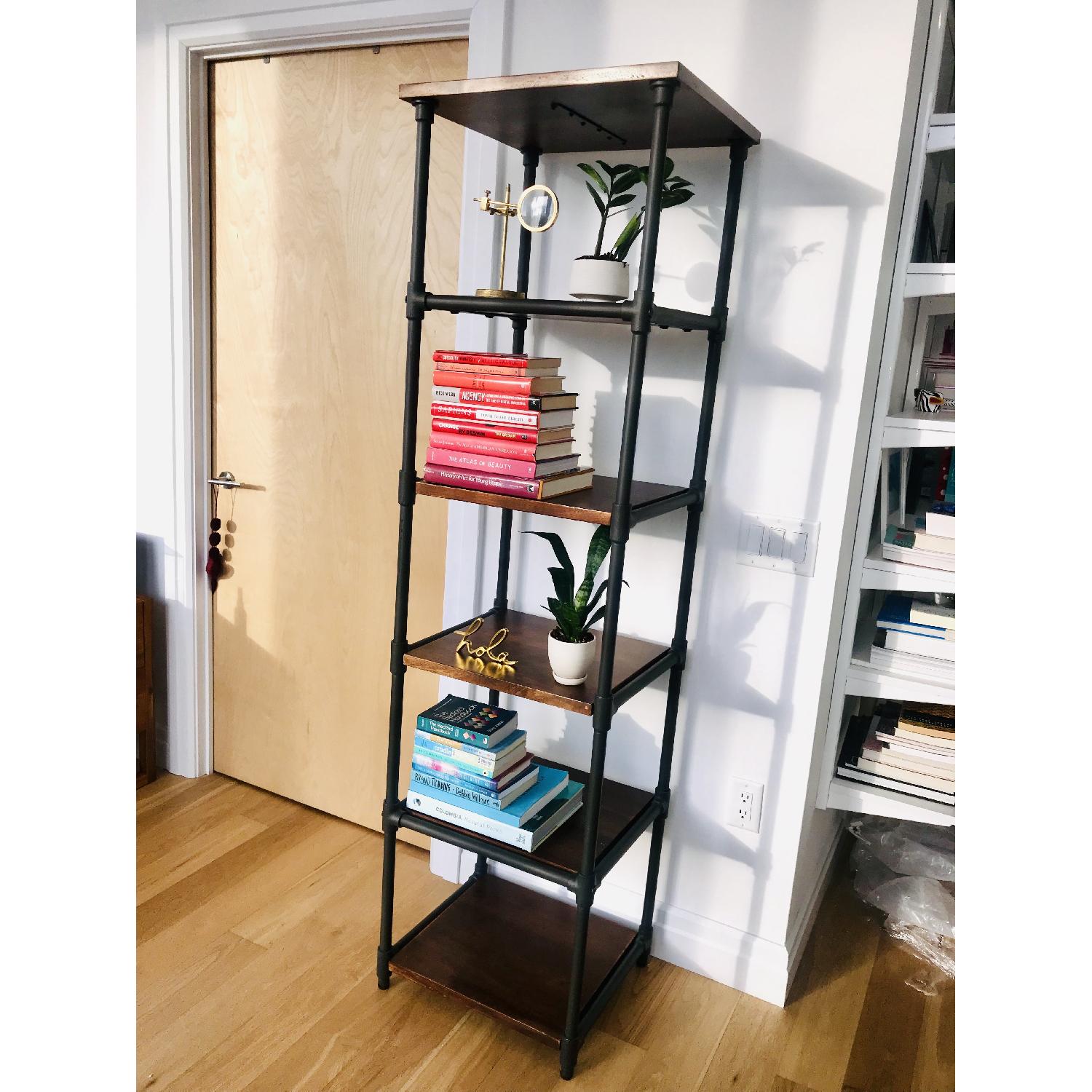 CB2 Reclaimed Wood Standalone Bookshelf - AptDeco