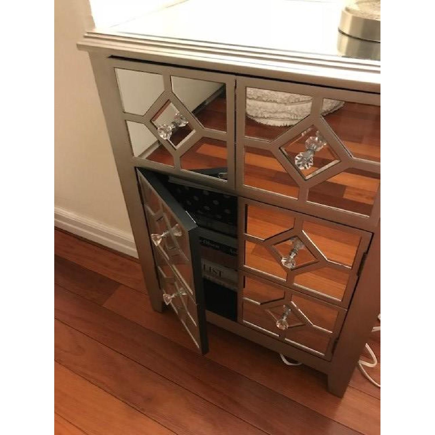Home Goods Mirrored Nightstand