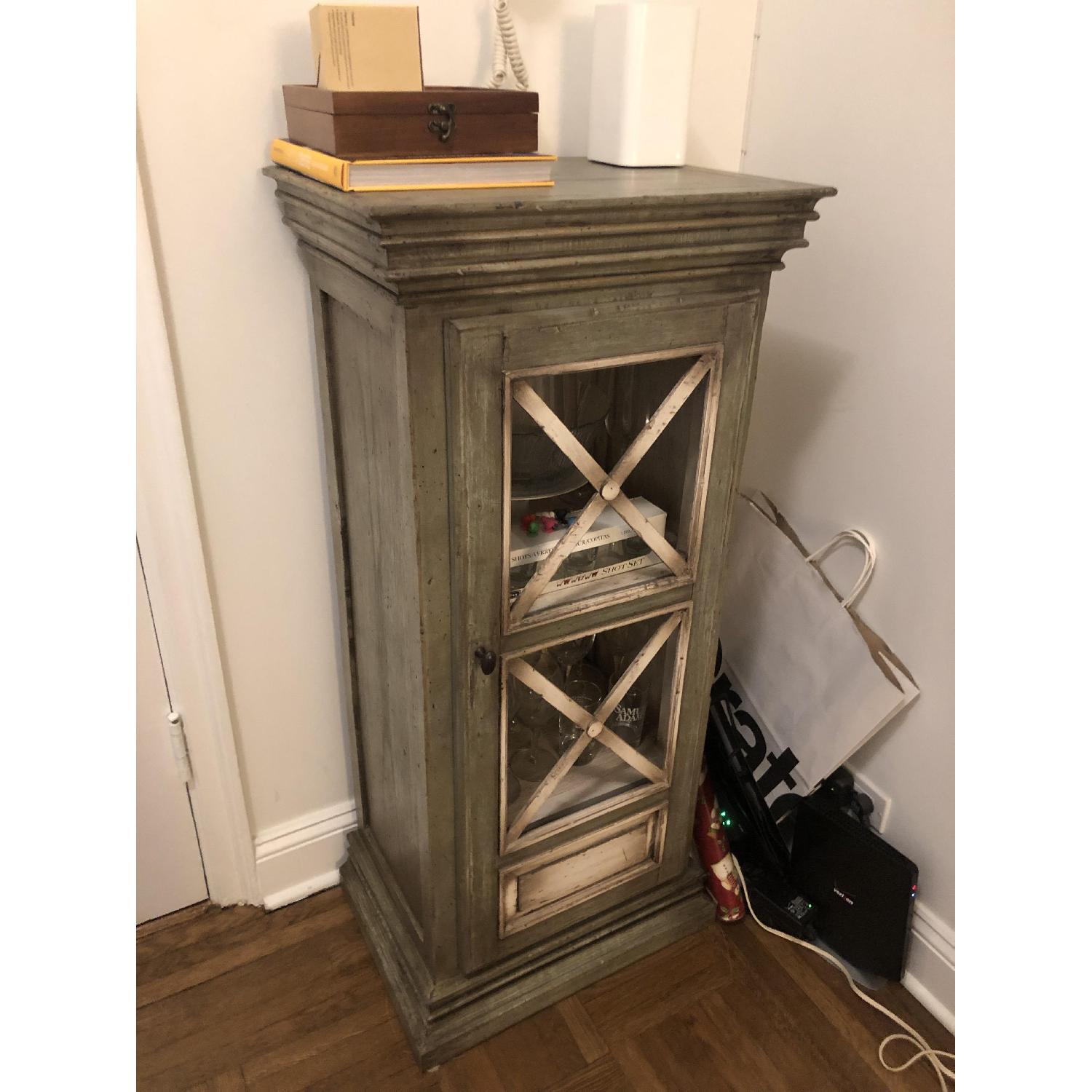 Rustic Display Cabinet - AptDeco