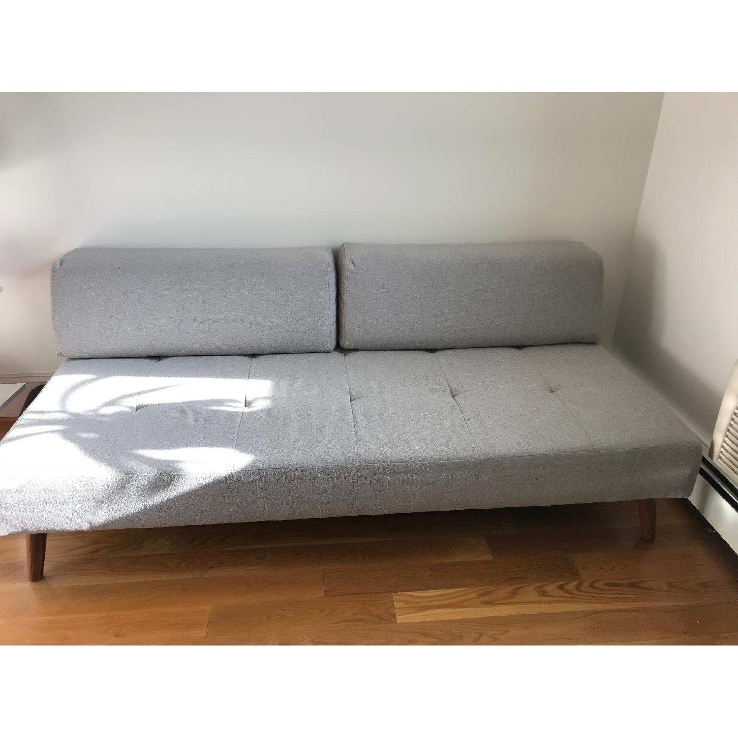 West Elm Retro Tillary Sofa w/ 2 Cushions - AptDeco