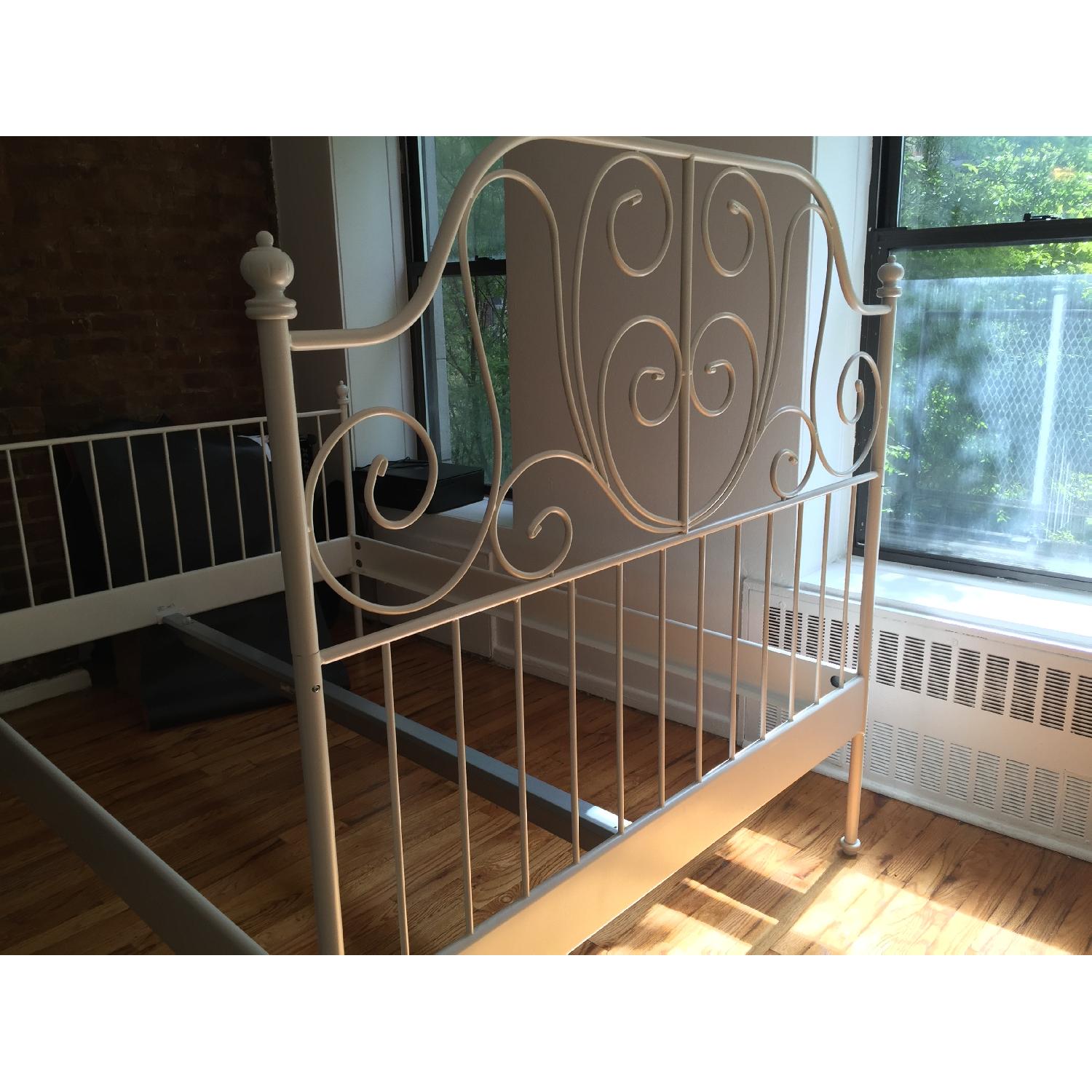 Ikea Leirvik Full Size Bed Frame - AptDeco