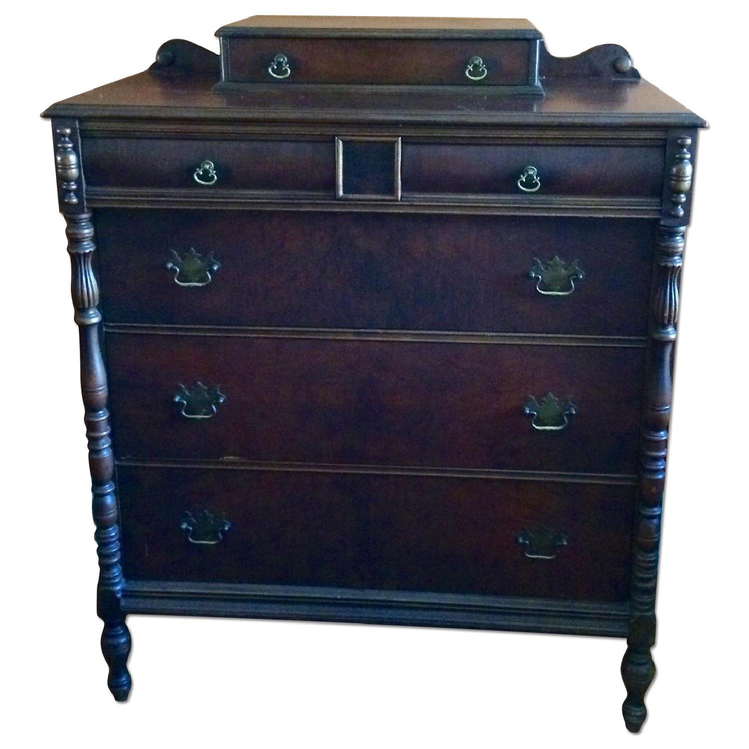 1920s Antique 5 Drawer Dresser - AptDeco