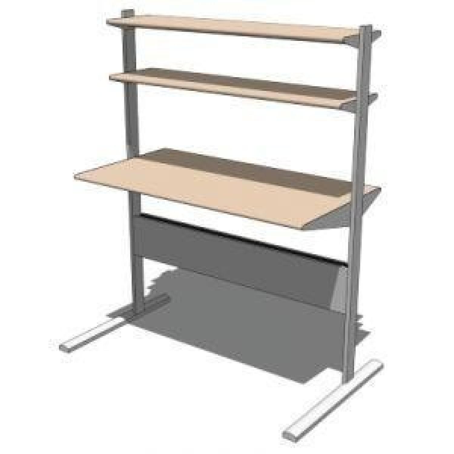 Ikea Computer Desk & Swivel Chair - AptDeco