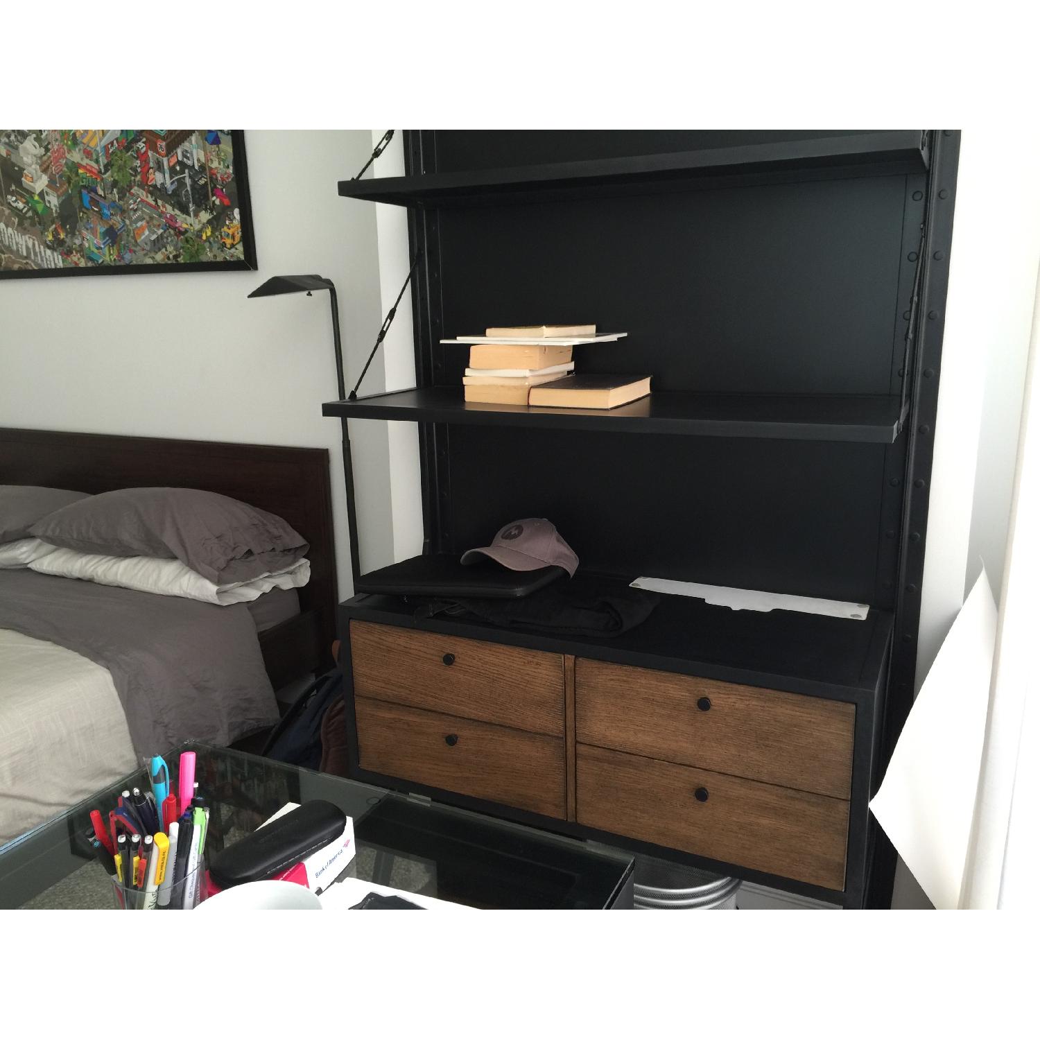 Restoration Hardware 1950s Modular 4-Drawer Desk System - AptDeco