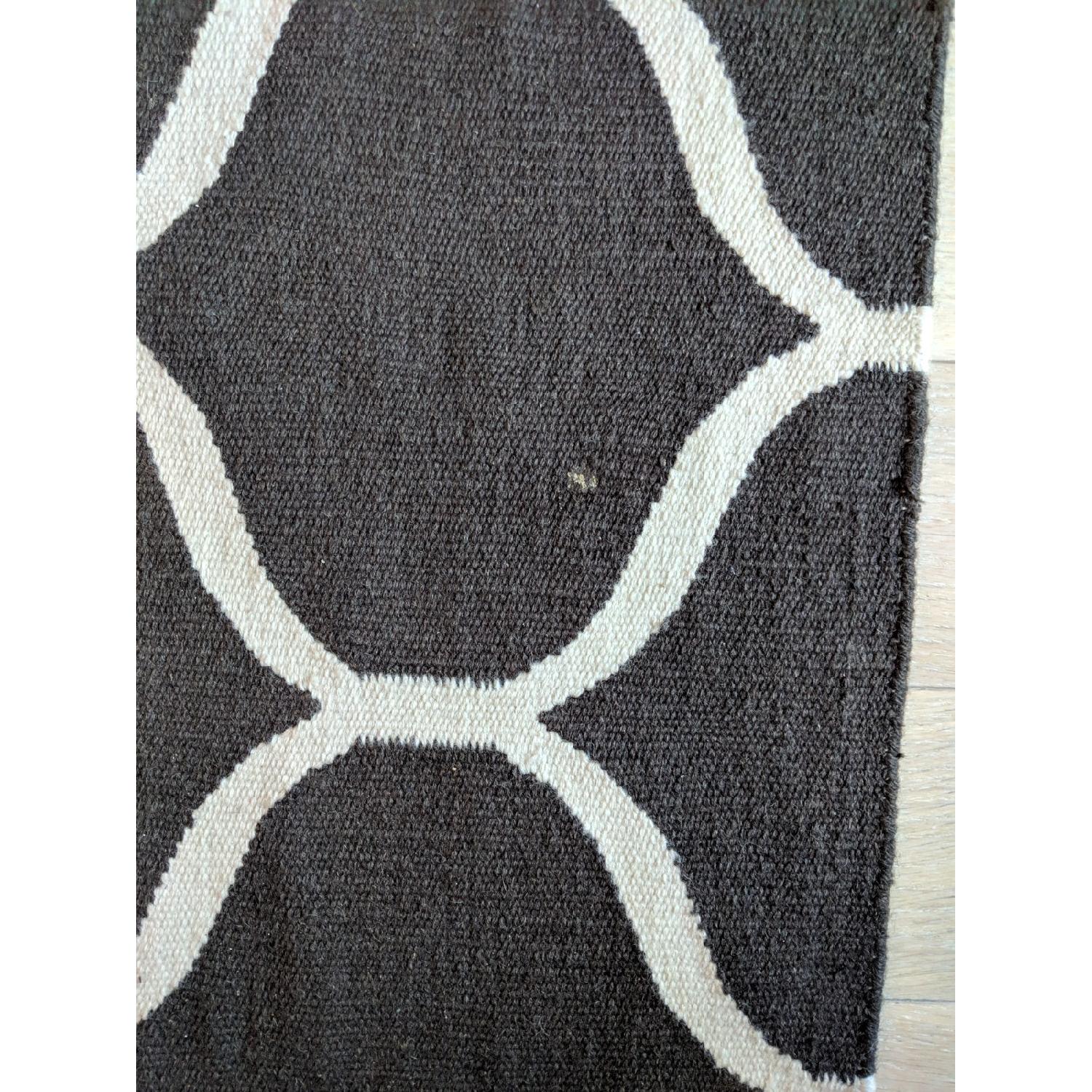 Ikea Stockholm Brown Flatweave Rug - AptDeco