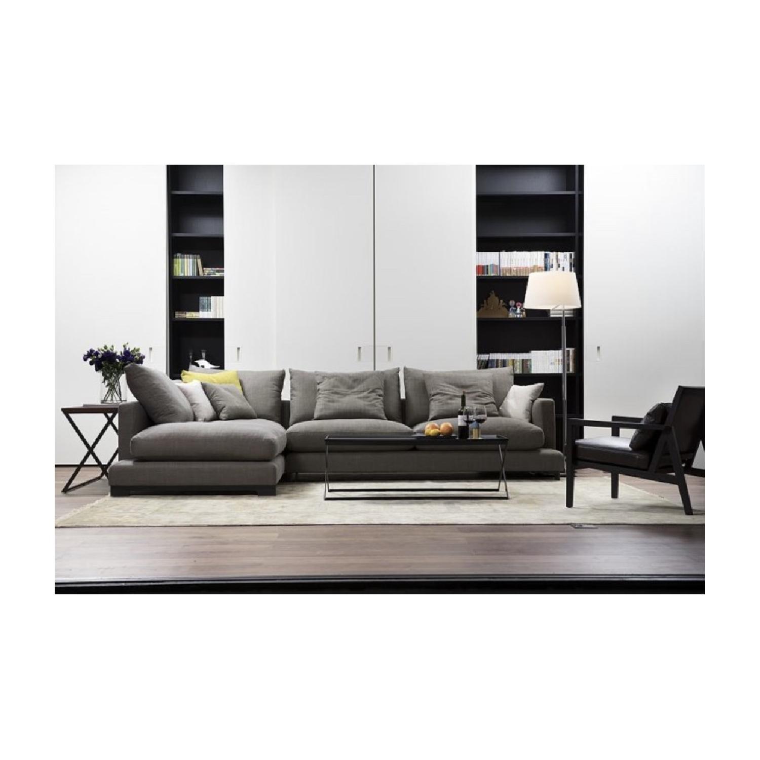 Camerich Lazy Time Feather Down Filled Sectional Sofa - AptDeco