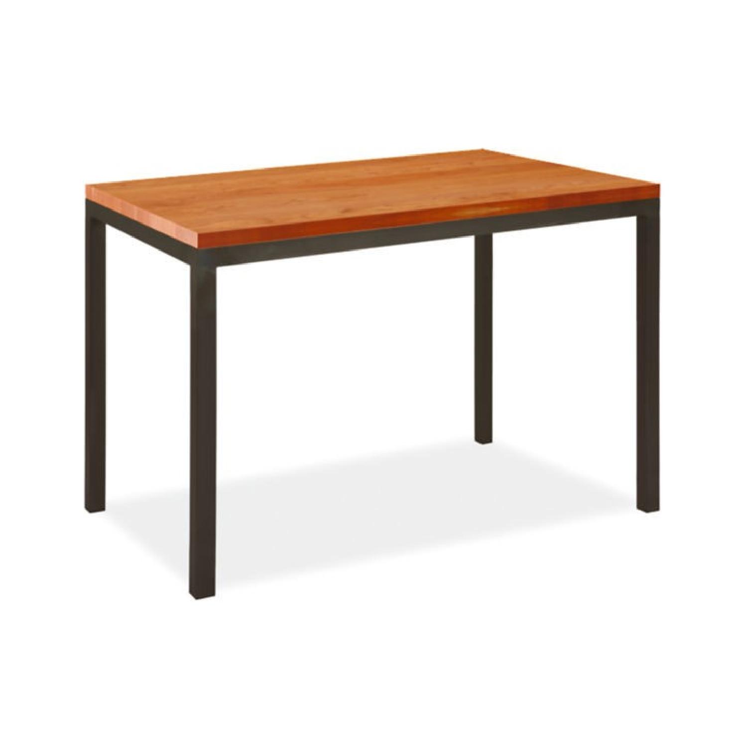 Room & Board Parsons Counter Table in Solid Cherry Wood - AptDeco