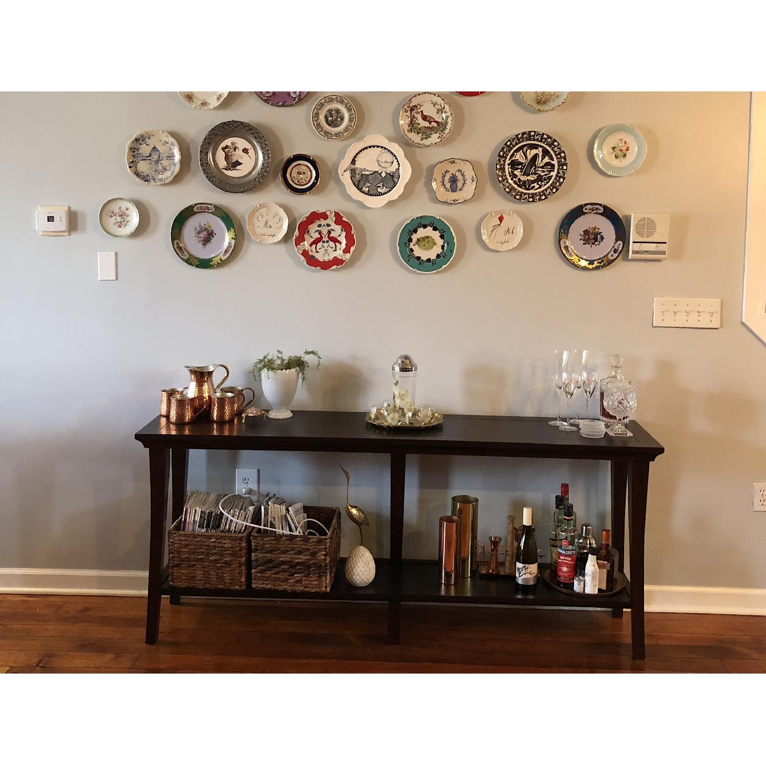 Pottery Barn Metropolitan Large Console Table - AptDeco