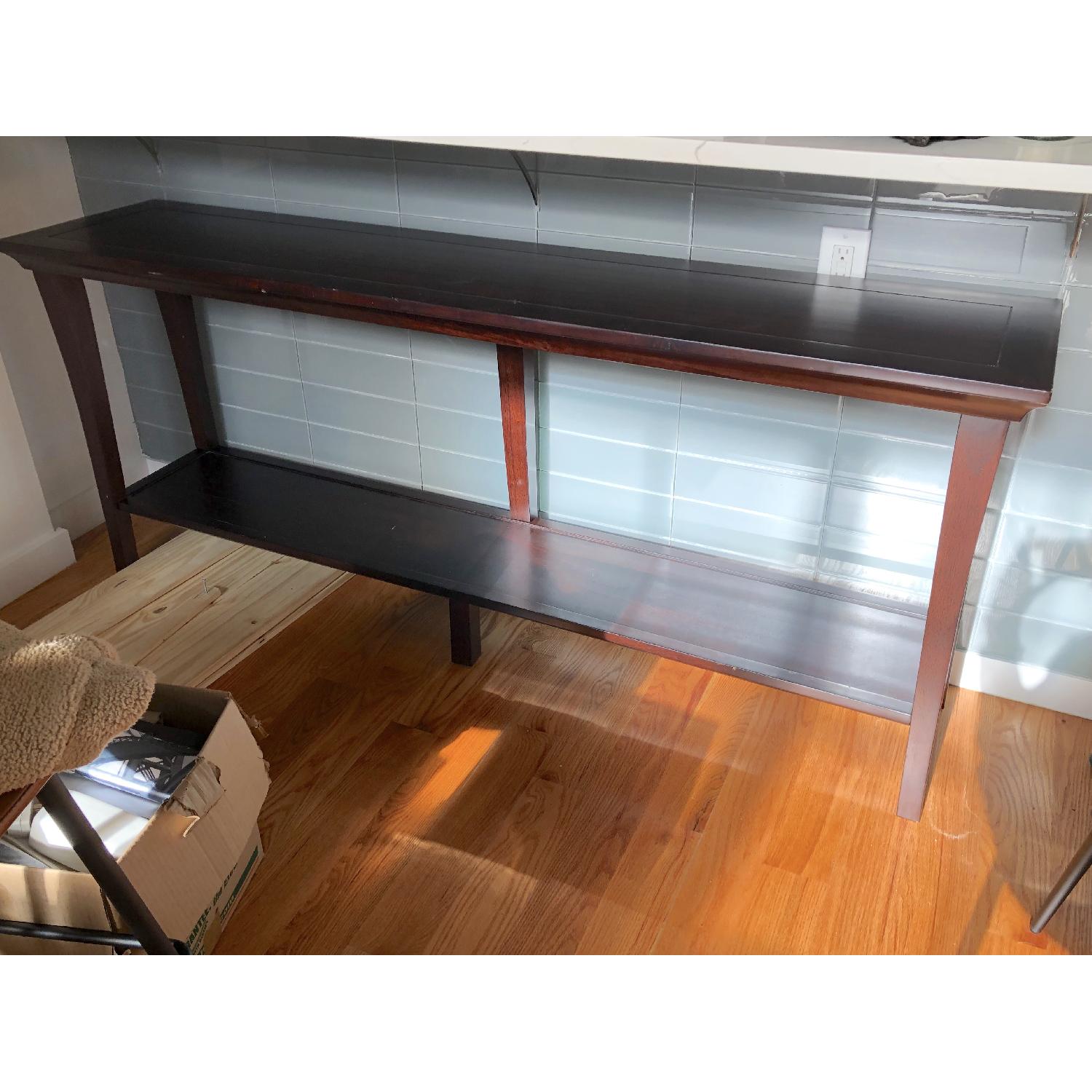 Pottery Barn Metropolitan Large Console Table - AptDeco