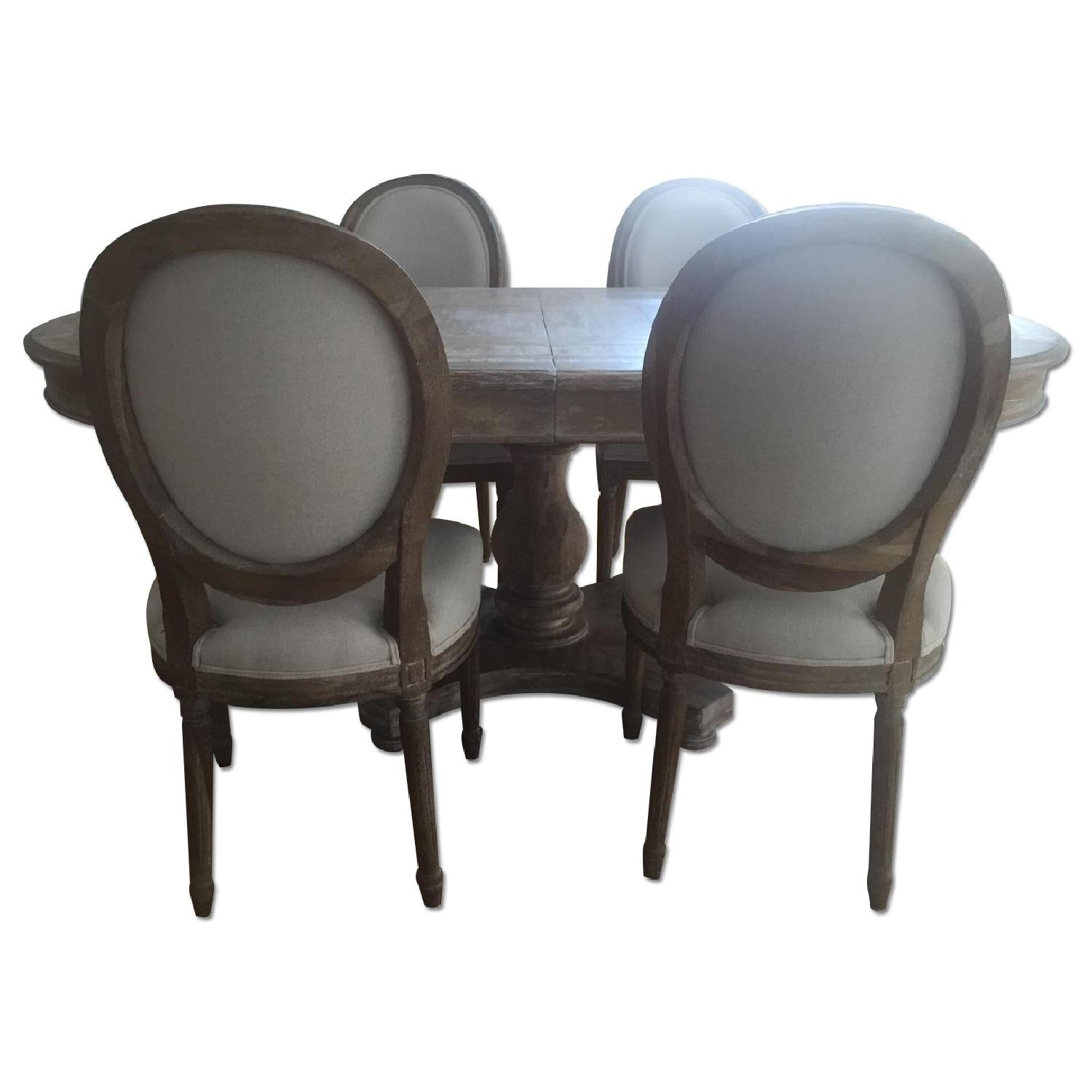 ABC Dining Room Table w/ 4 Chairs - AptDeco