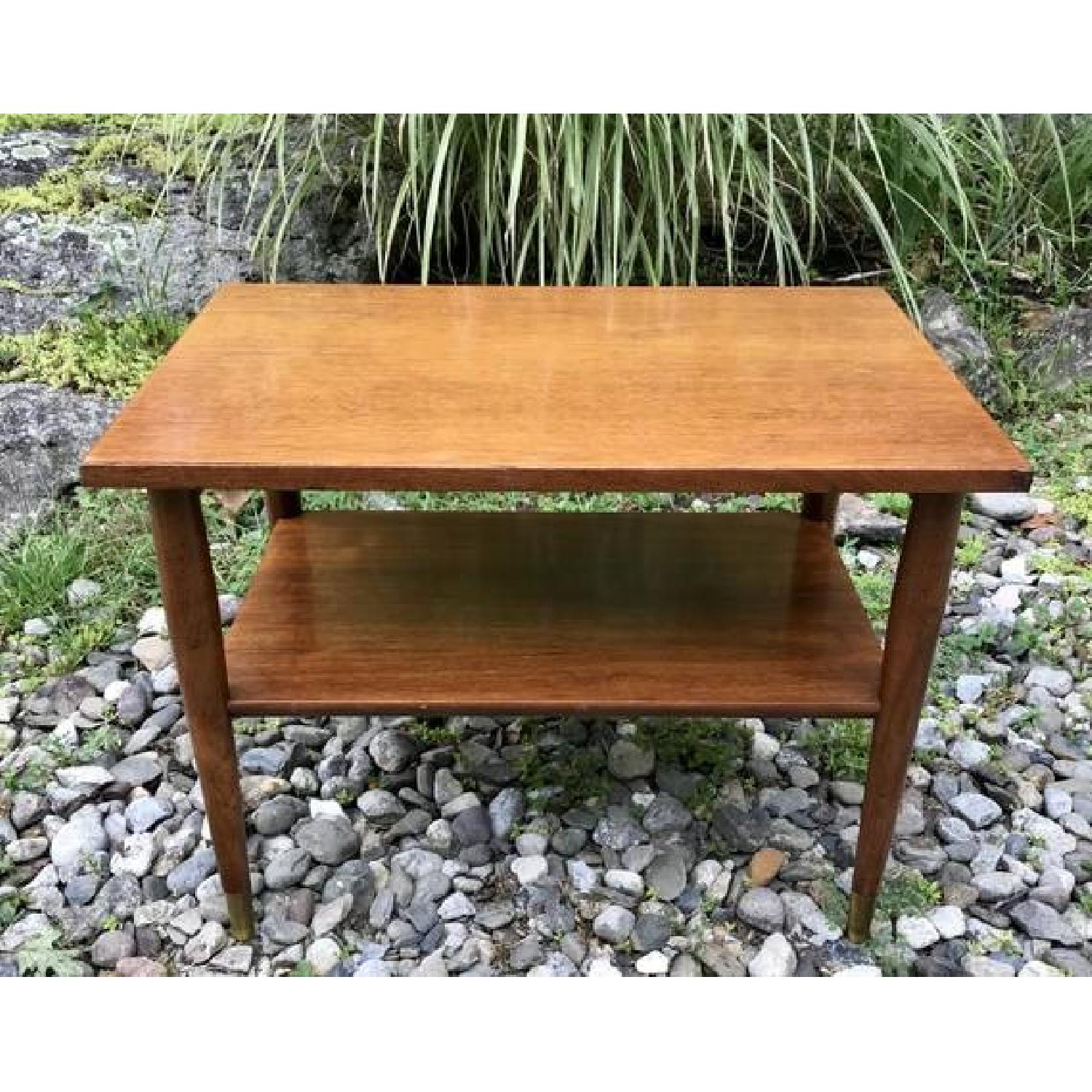 Mid Century 1950's Bi-Level Coffee Table - AptDeco