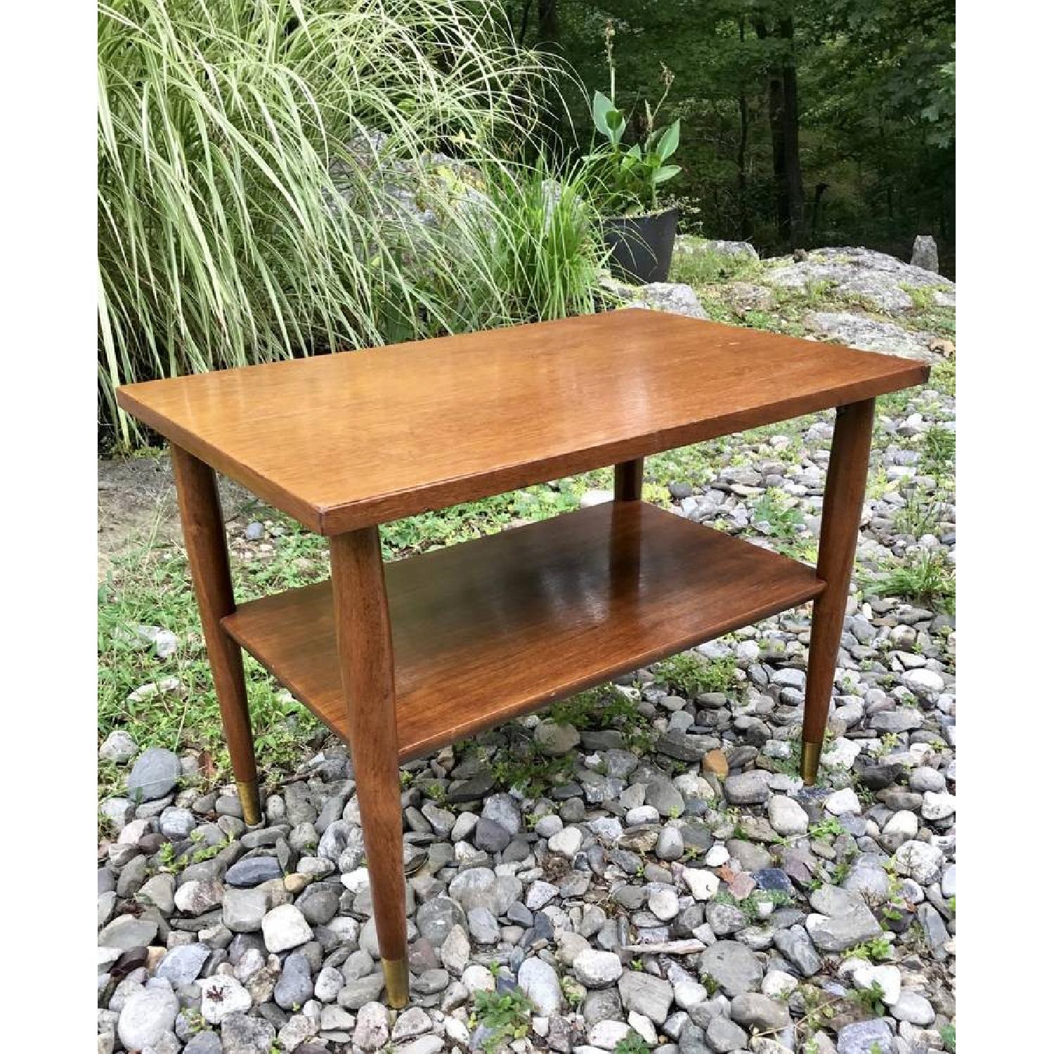Mid Century 1950's Bi-Level Coffee Table - AptDeco