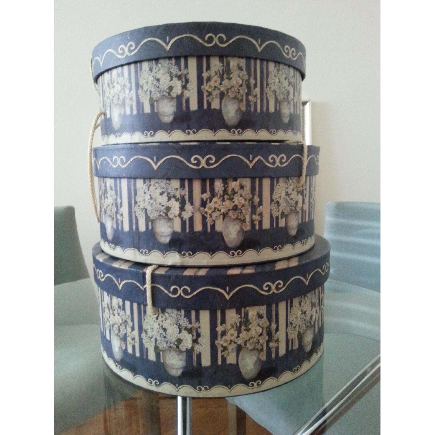 Charlene Olson Stacking Hat Boxes - AptDeco