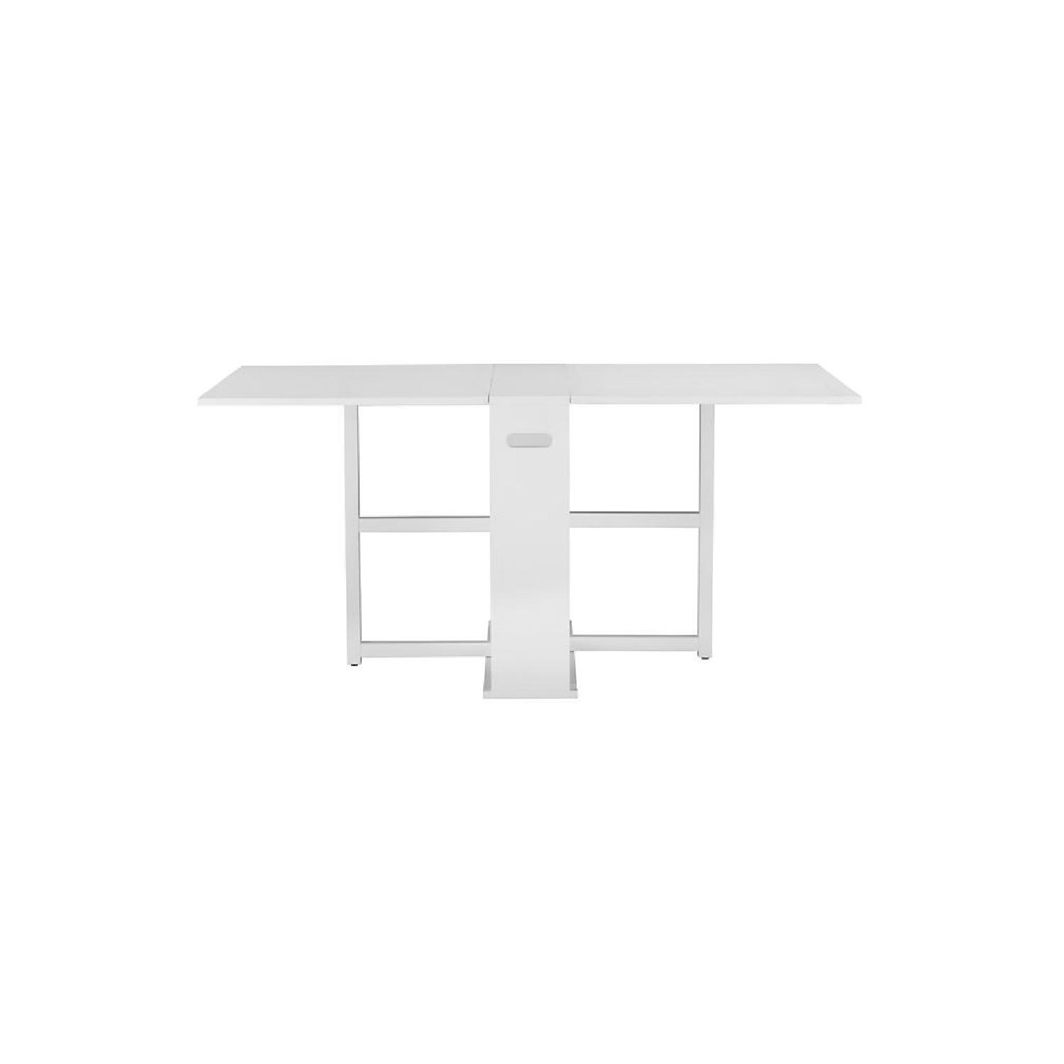 Crate & Barrel Span Gateleg Table - AptDeco