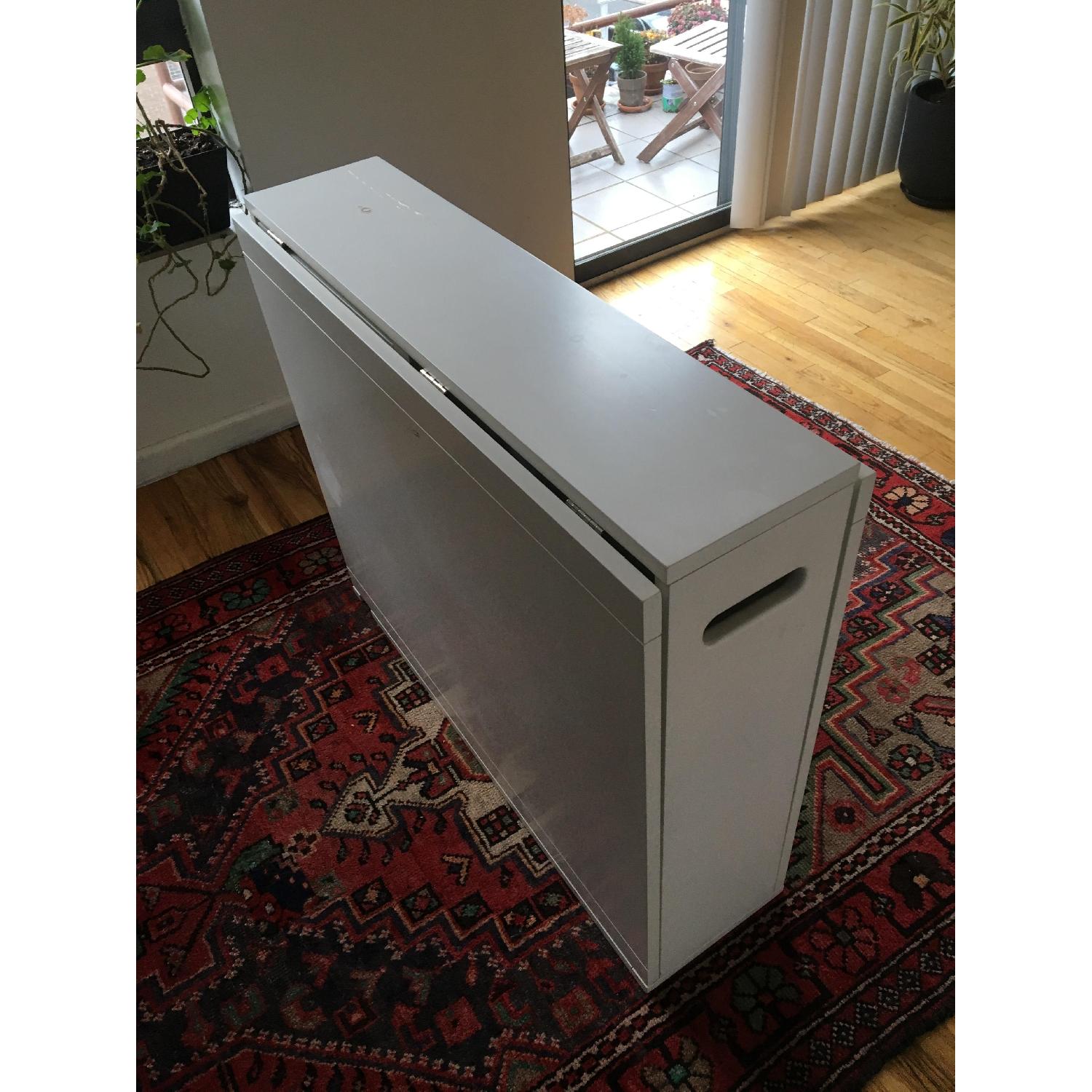 Crate & Barrel Span Gateleg Table - AptDeco