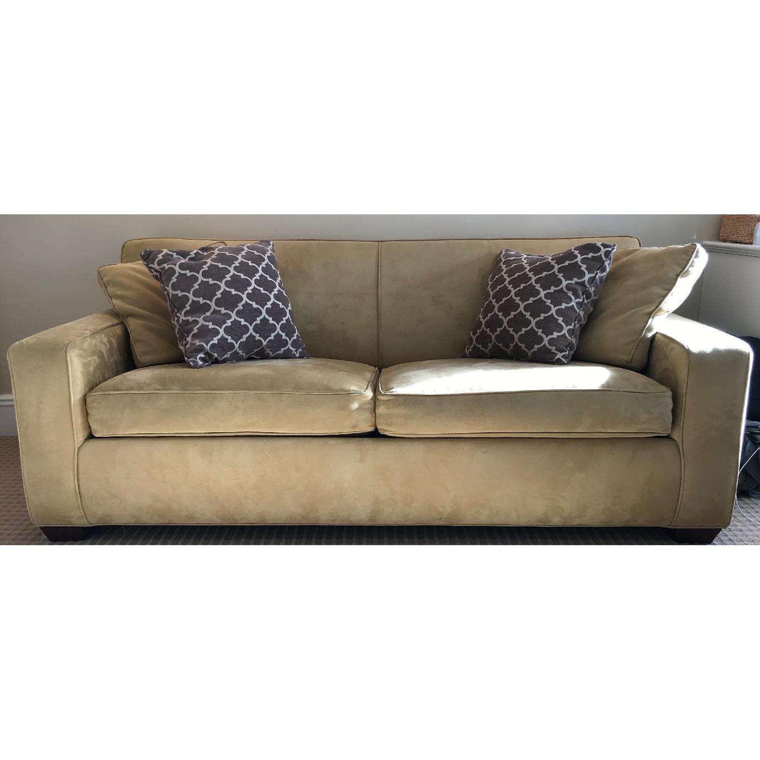 Crate & Barrel Cameron Full Size Sleeper Sofa - AptDeco