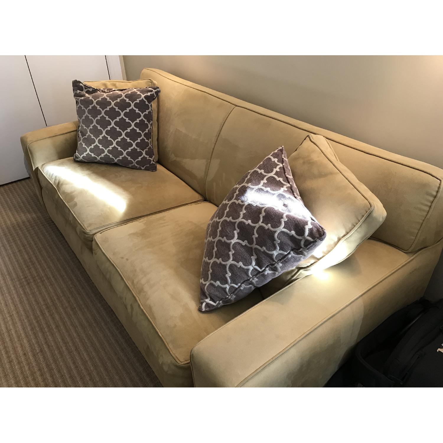 Crate & Barrel Cameron Full Size Sleeper Sofa - AptDeco