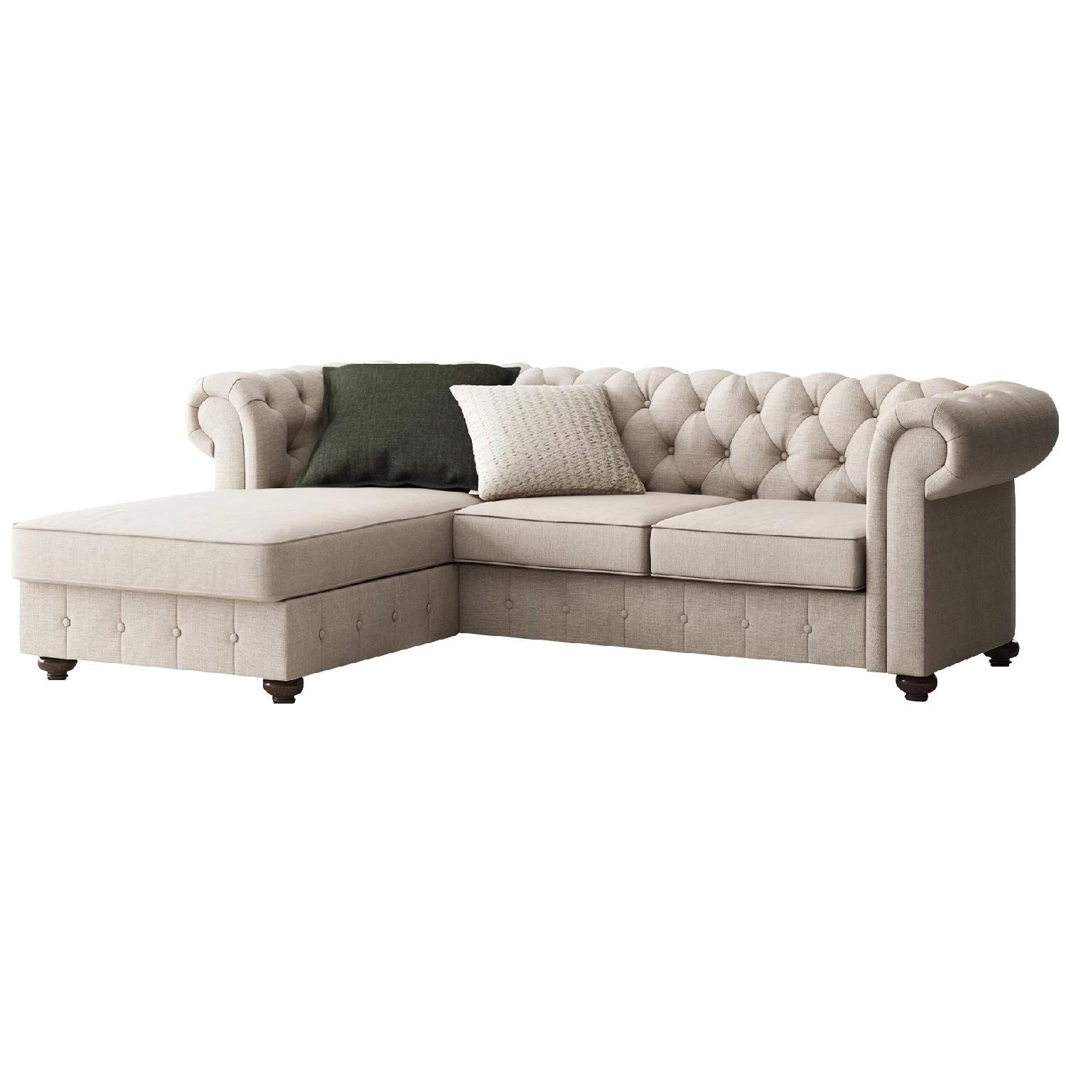 Greyleigh quitaque chesterfield sofa store
