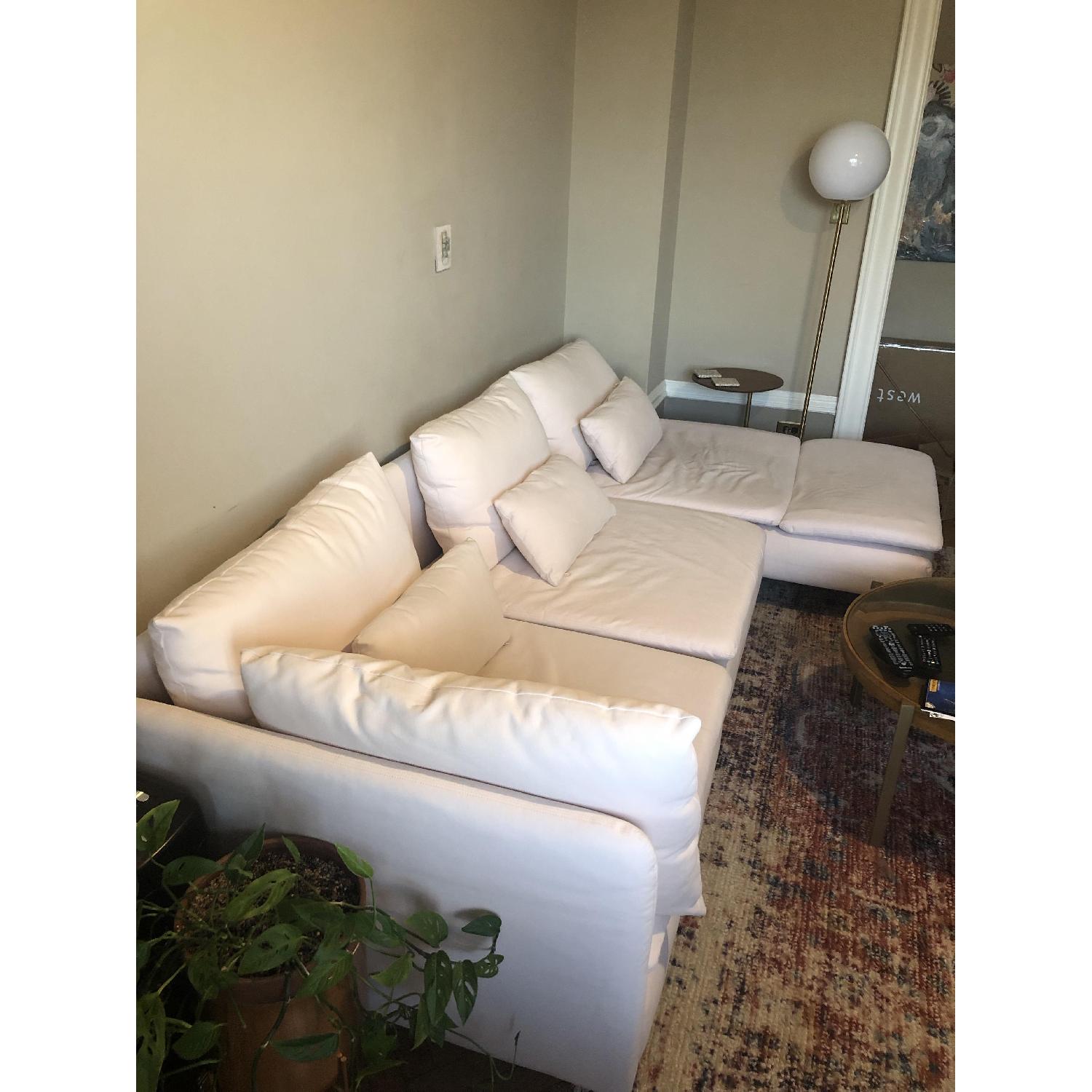 Ikea Soderhamn 2-Piece Chaise Sectional Sofa - AptDeco