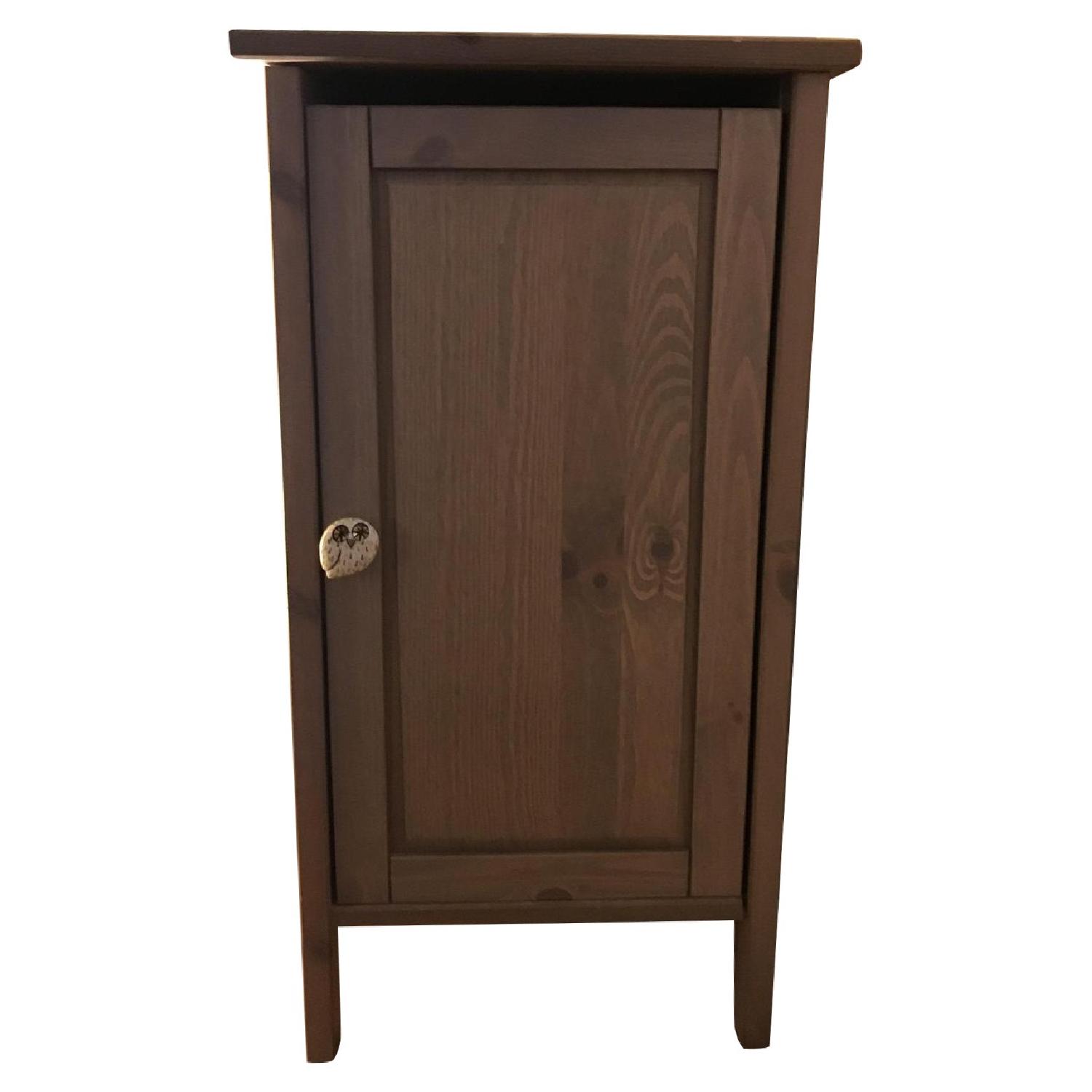 Ikea Hemnes Side Table w/ Anthropologie Knobs - AptDeco