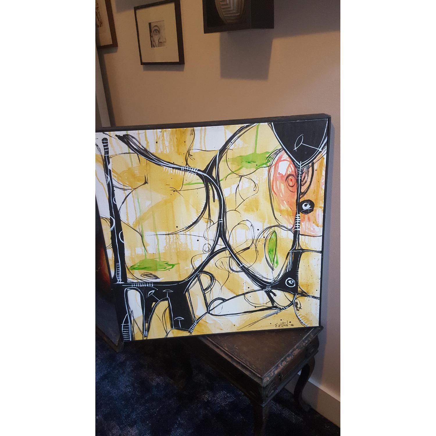 Easton Davy Oil Painting - African Dream 2 - AptDeco