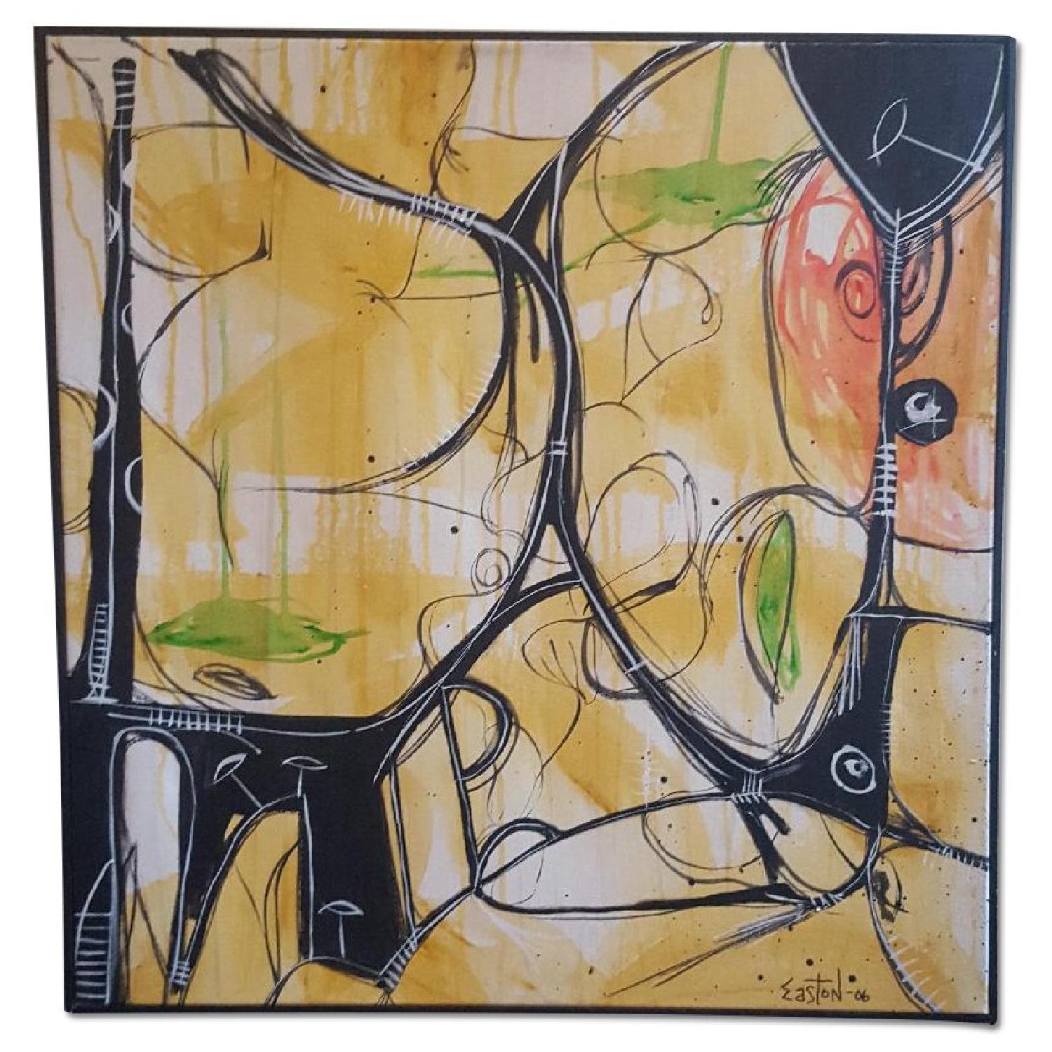 Easton Davy Oil Painting - African Dream 2 - AptDeco