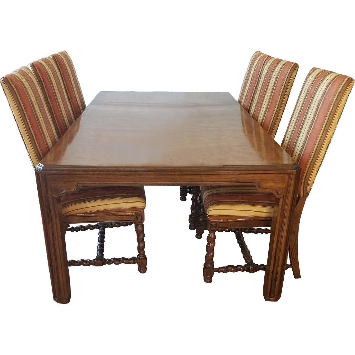 Drexel 9-Piece Expandable Dining Set - AptDeco