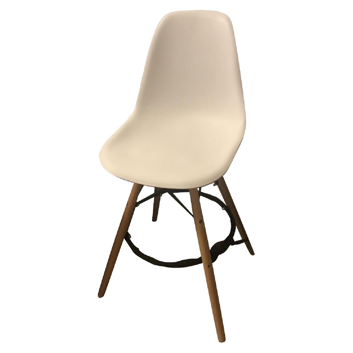 Mid Century Modern Eames Style Counter Stools - AptDeco