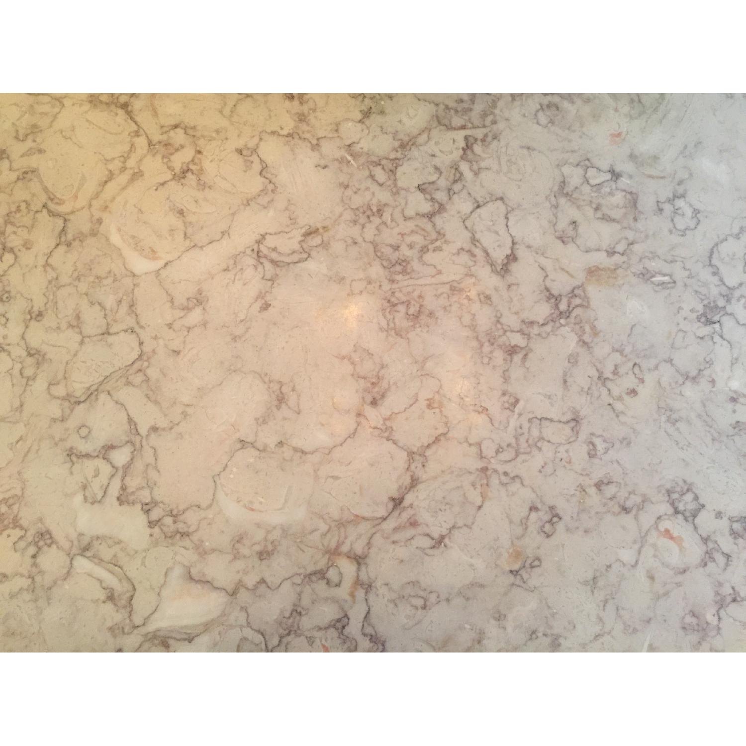 Custom Stone Dining Table - AptDeco