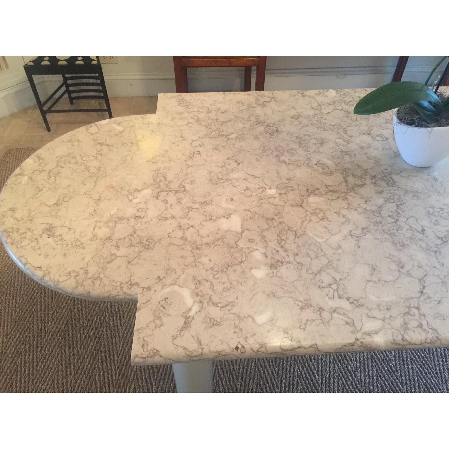 Custom Stone Dining Table - AptDeco
