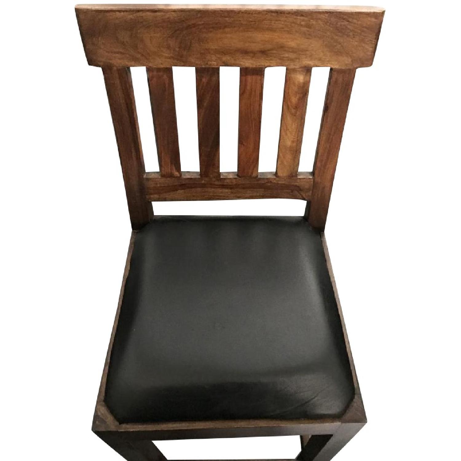 Handmade Sheesham Bar Stools - AptDeco