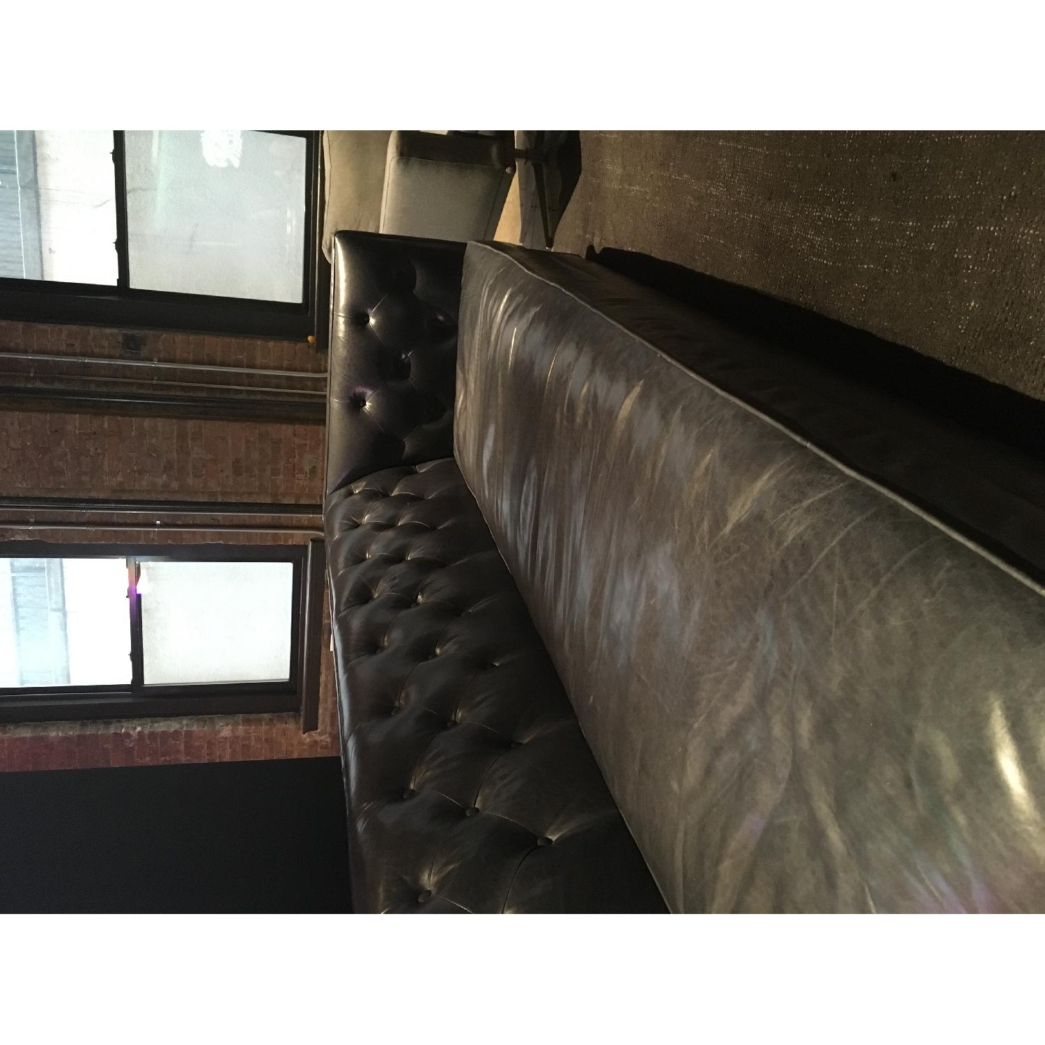Room & Board Macalester Custom Leather Sofa - AptDeco