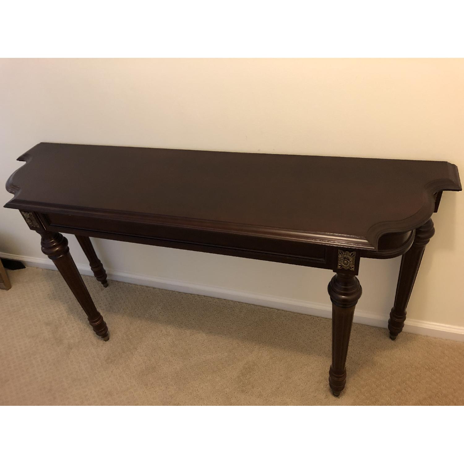 Bombay Company Wood Console Table - AptDeco