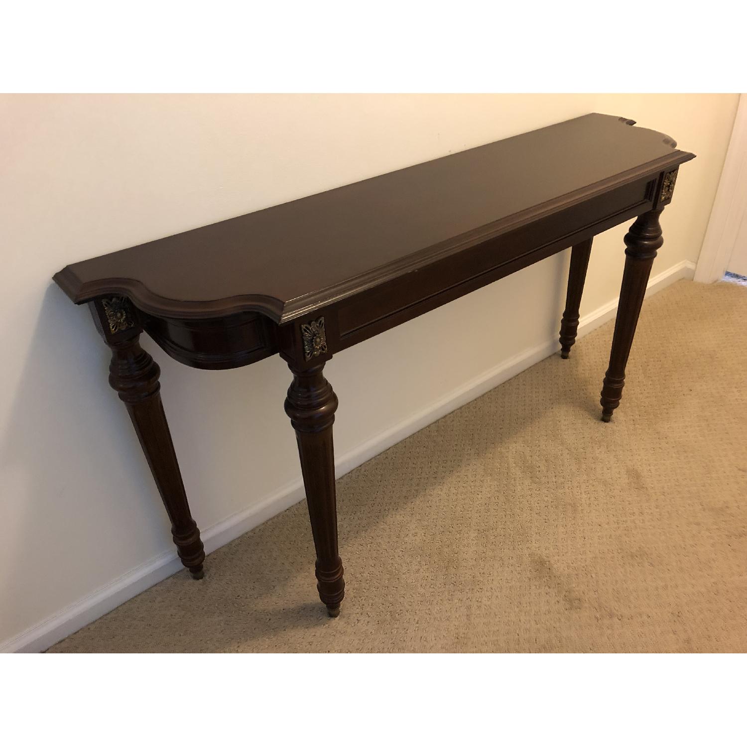 Bombay Company Wood Console Table - AptDeco