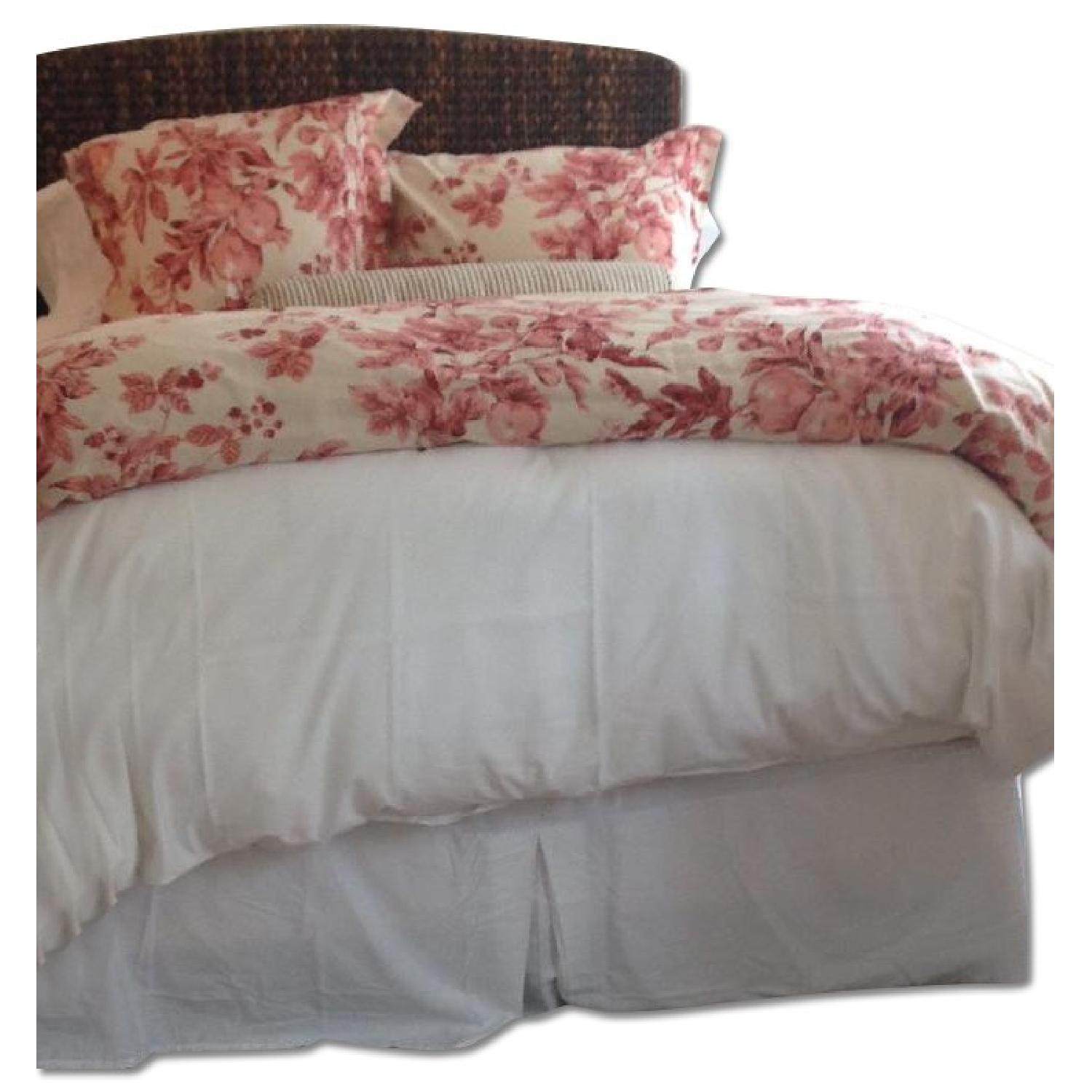 Pottery Barn Seagrass Headboard Aptdeco