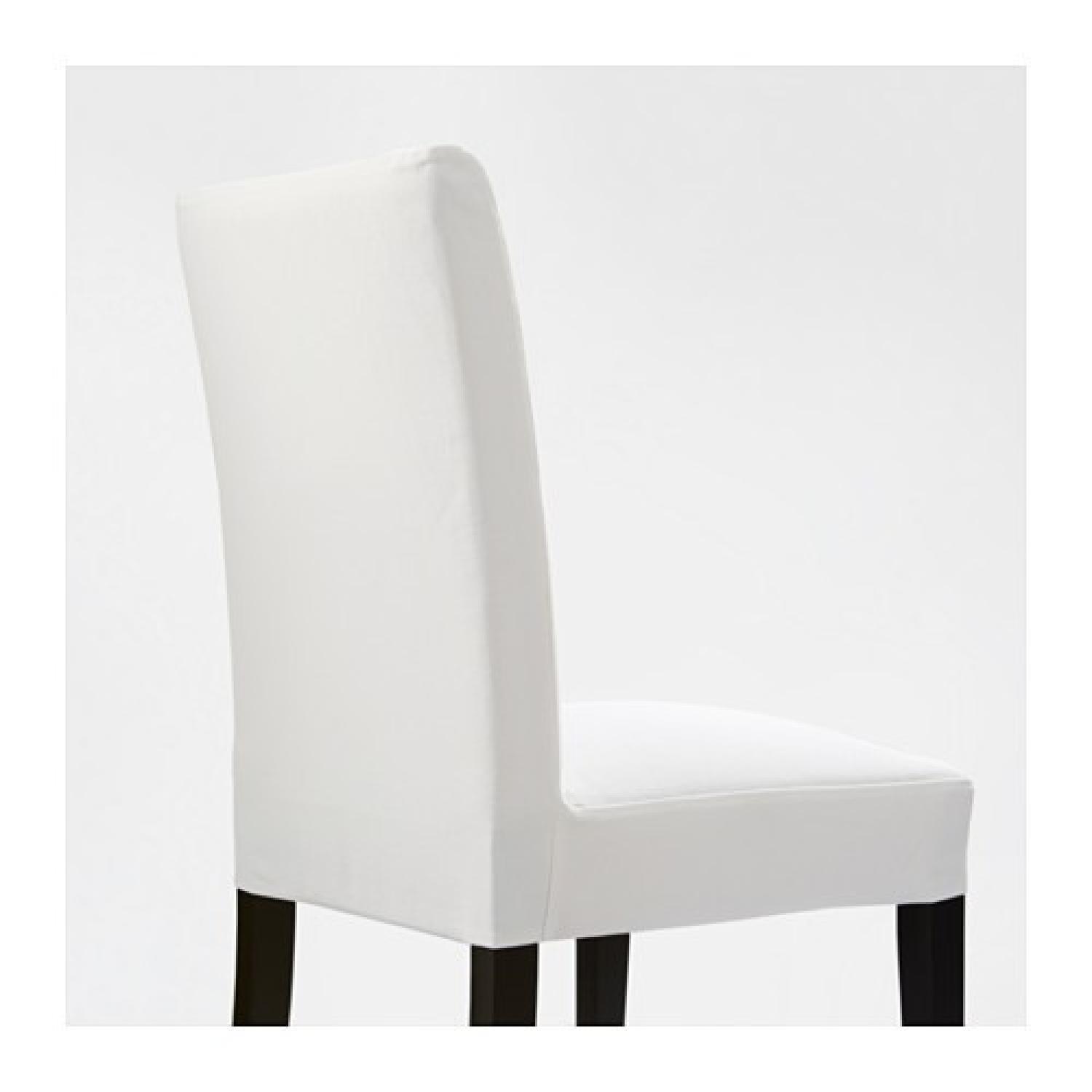 Ikea Henriksdal Chairs in Blekinge White - AptDeco