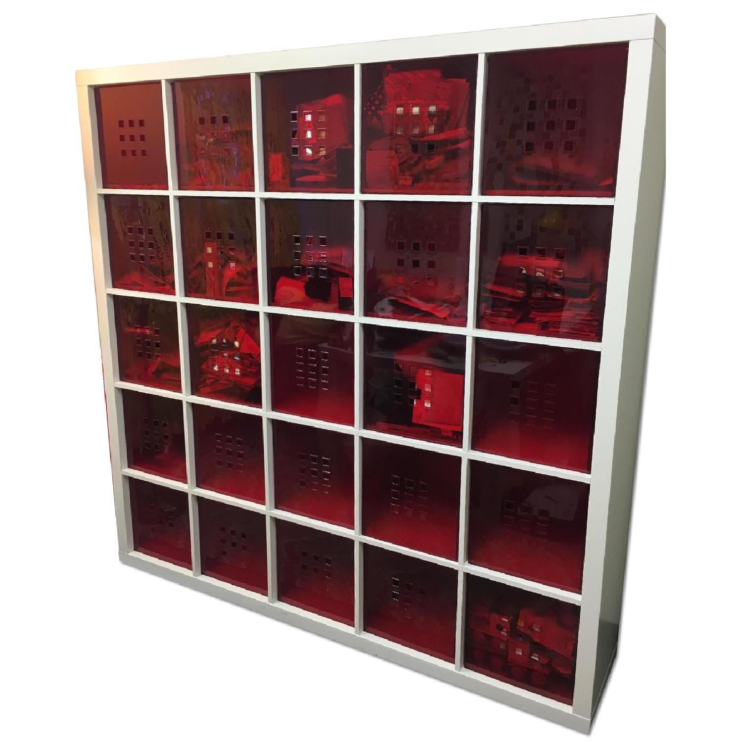 Ikea Kallax Shelf Unit w/ Bins - AptDeco