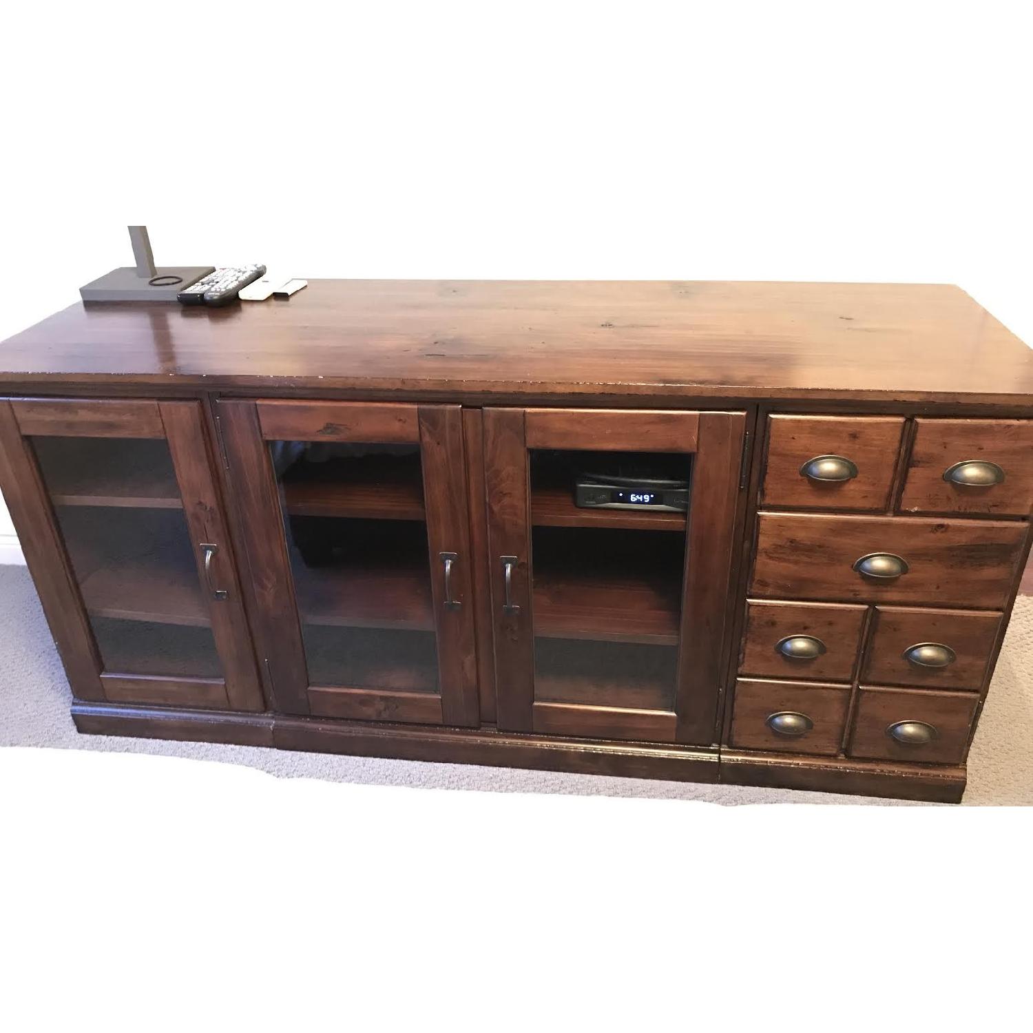 Pottery Barn Printer's Collection Cabinet - AptDeco