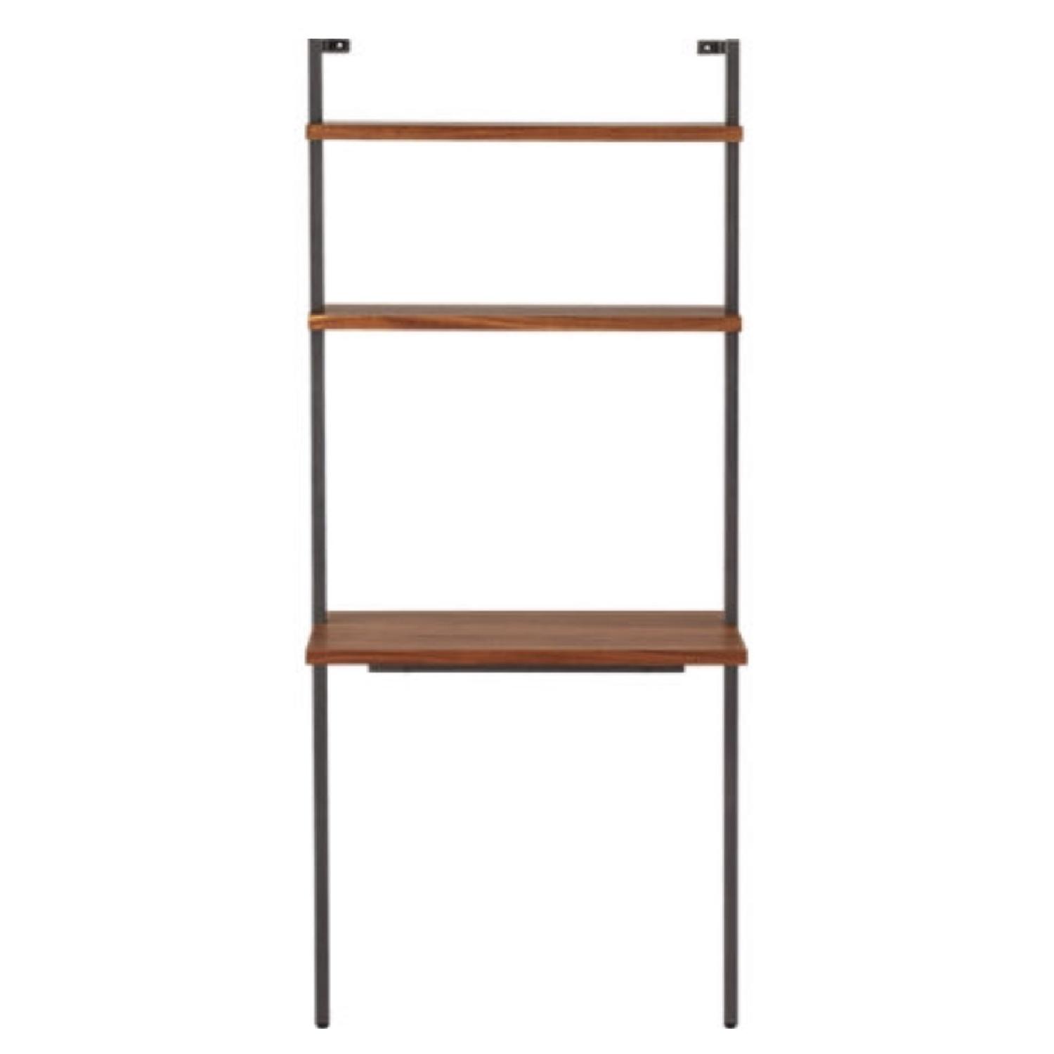 CB2 Helix Acacia Desk - AptDeco