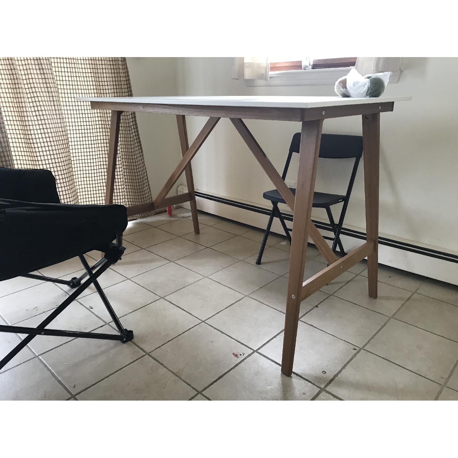 Reclaimed Wood Rustic Dining/Bar Table - AptDeco