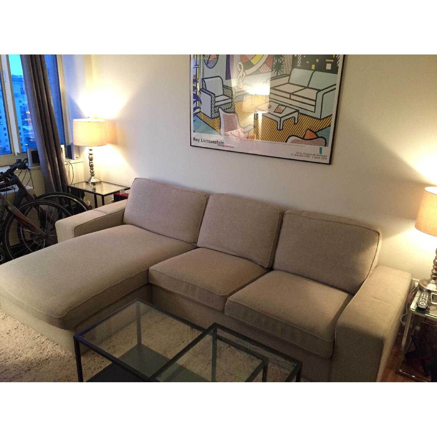 Ikea Kivik 3 Piece Sectional Sofa - AptDeco