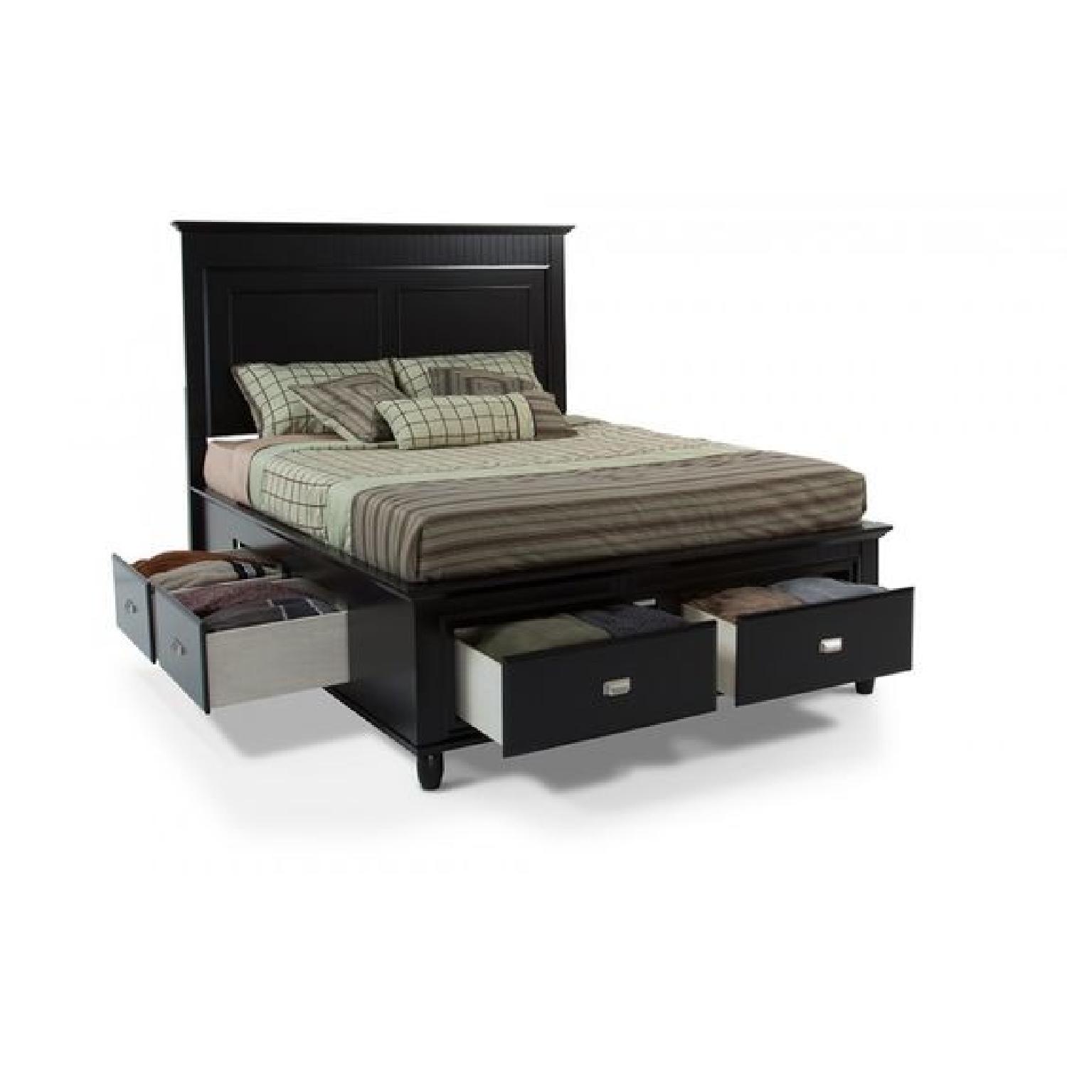 Bob's Spencer Queen Size Storage Bed - AptDeco