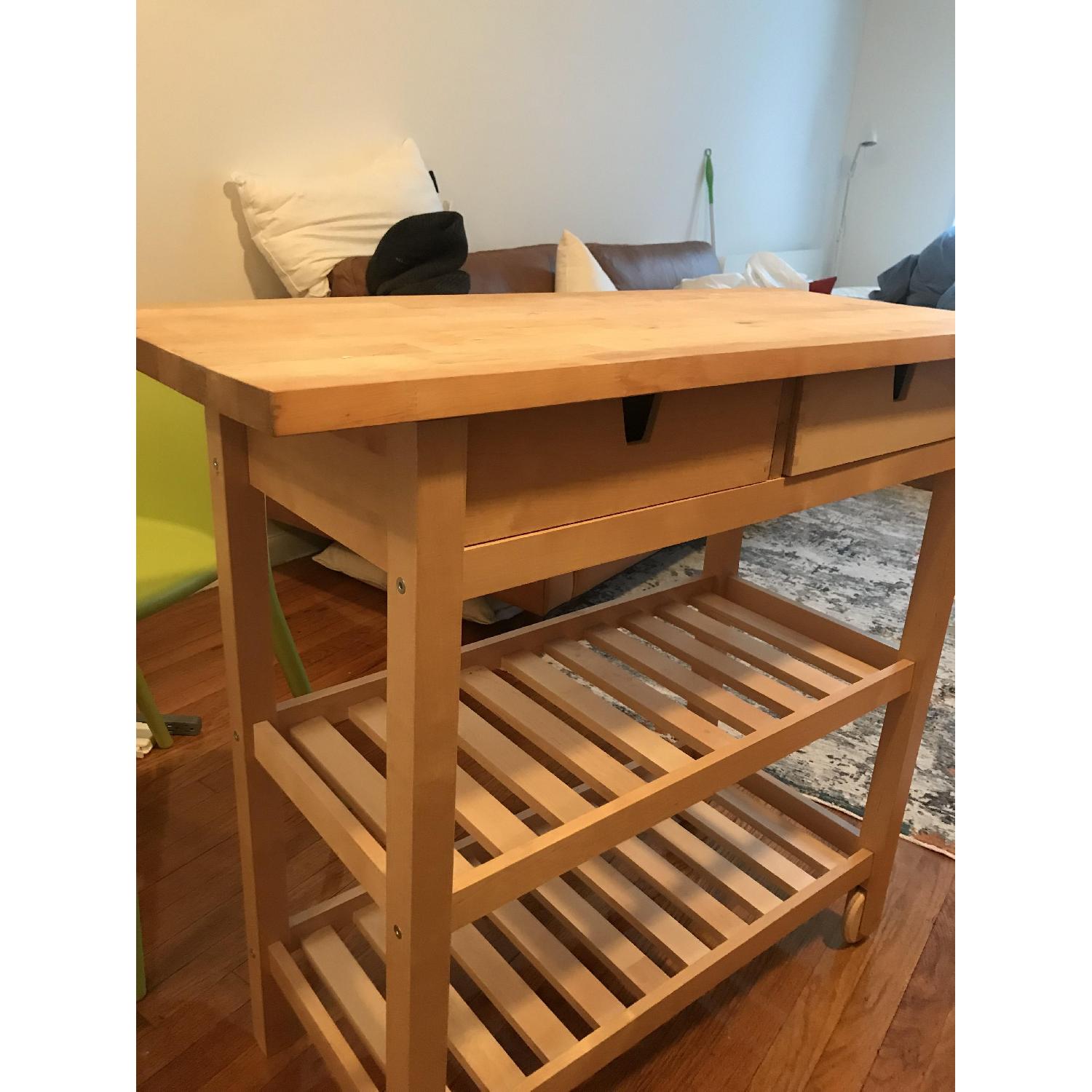 Ikea Forhoja Kitchen Cart - AptDeco