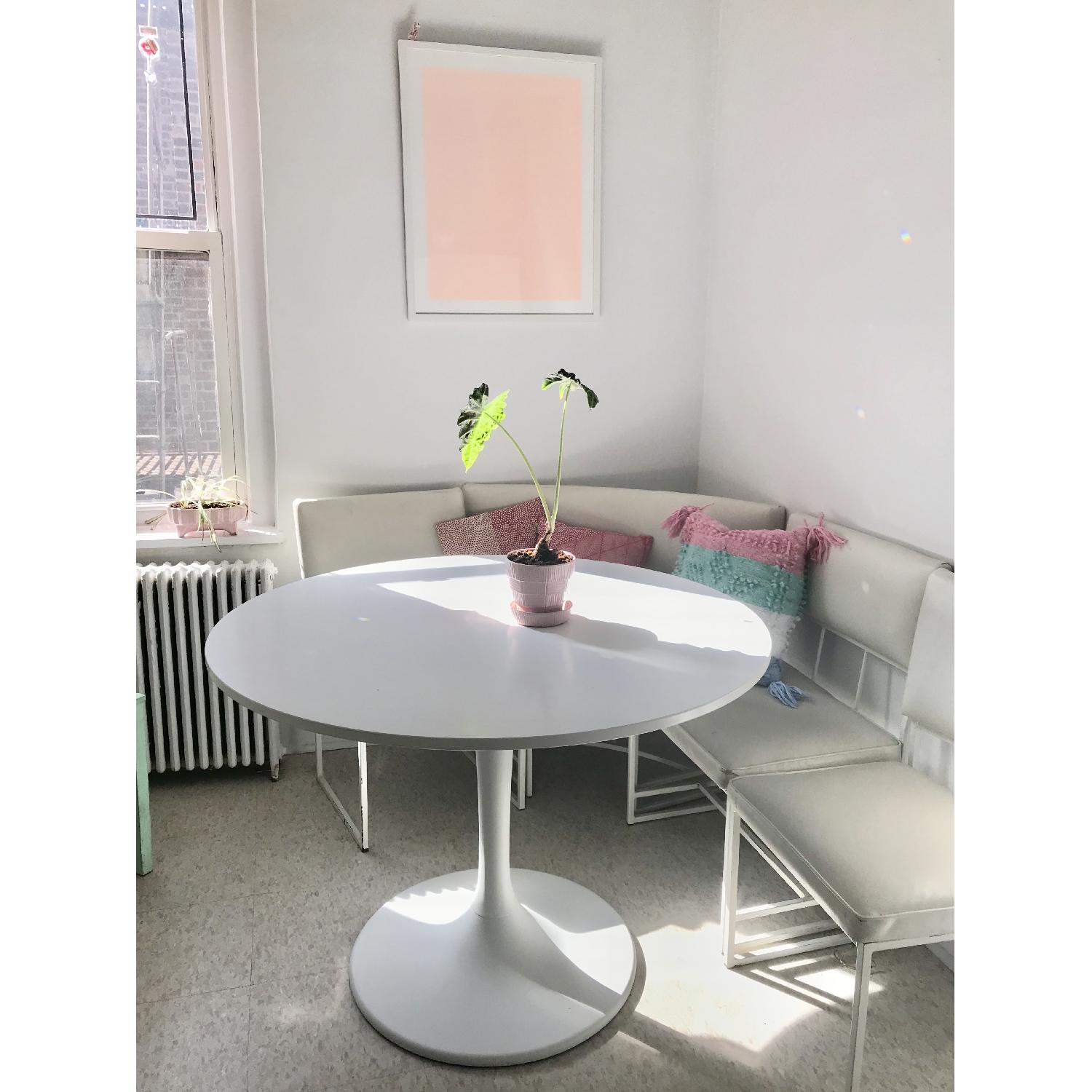 Ikea Docksta Tulip-Style Dining Table - AptDeco