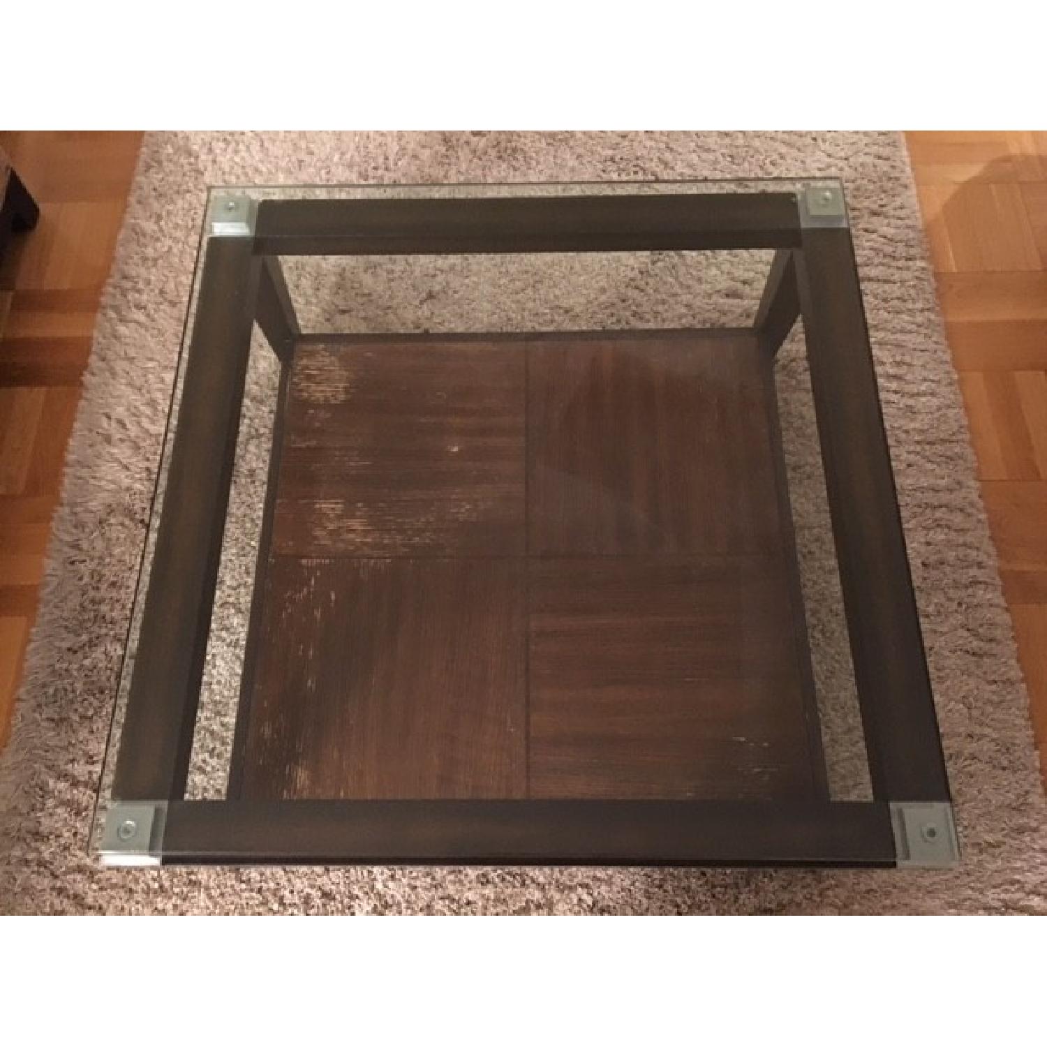 Dunhill Glass Coffee Table - AptDeco