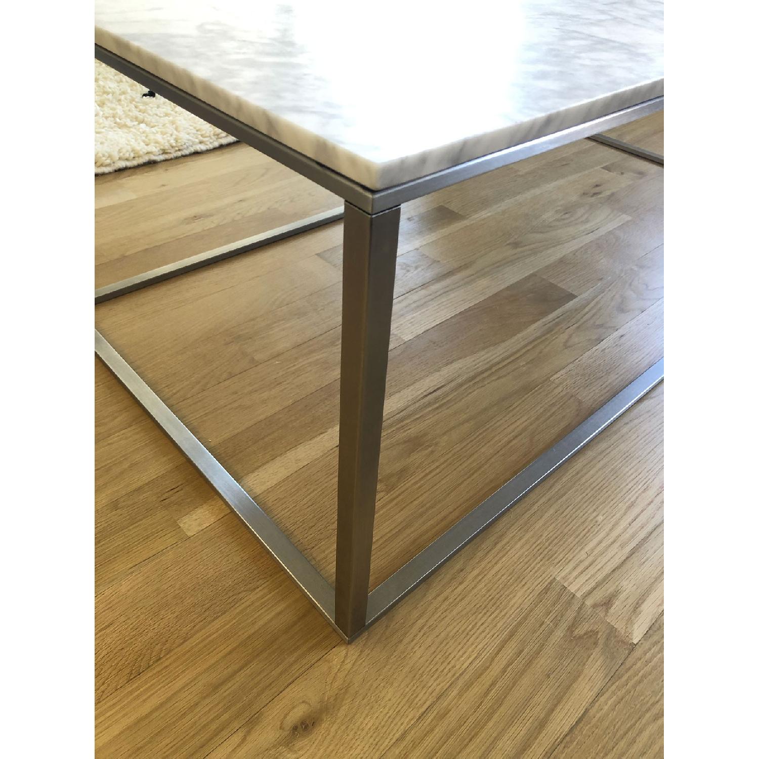 Blu Dot Marble Coffee Table - AptDeco