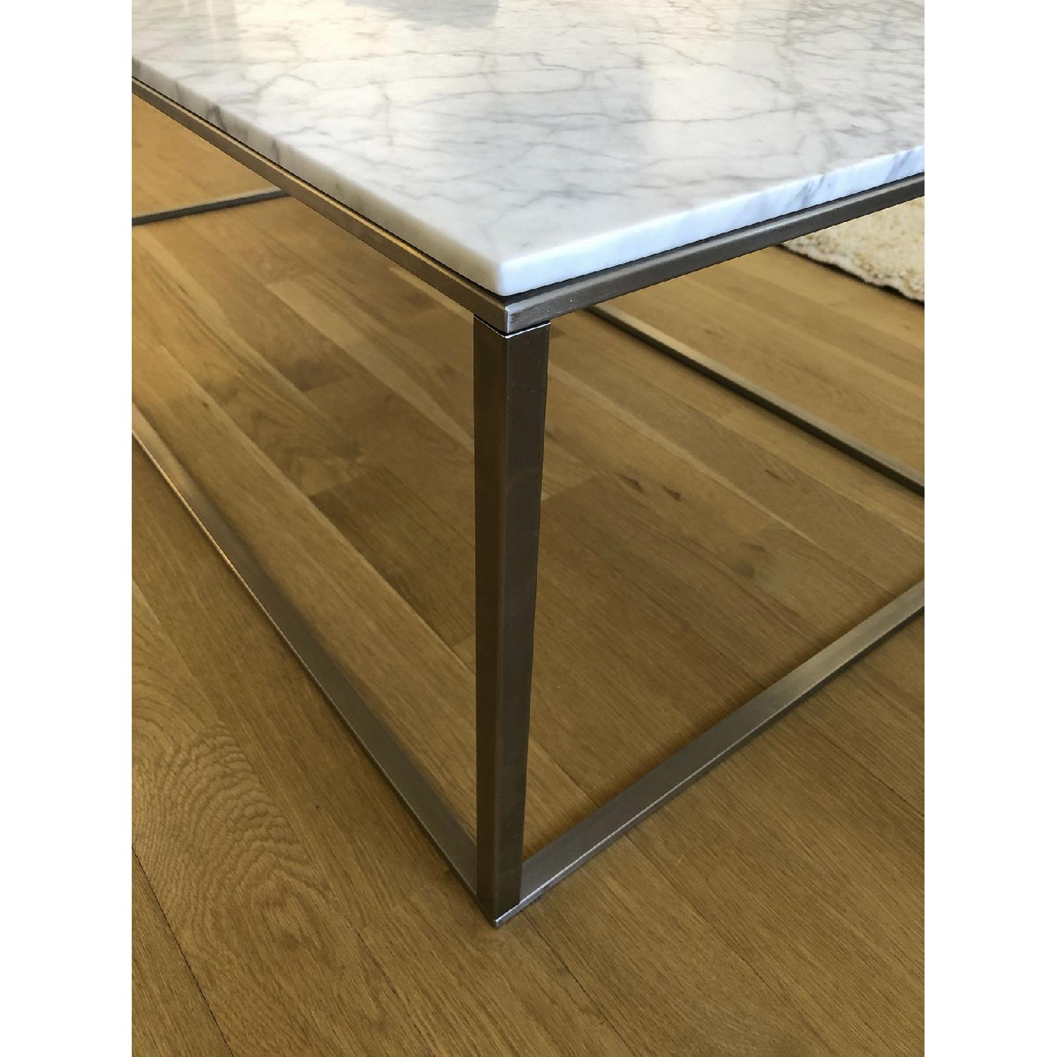 Blu Dot Marble Coffee Table - AptDeco