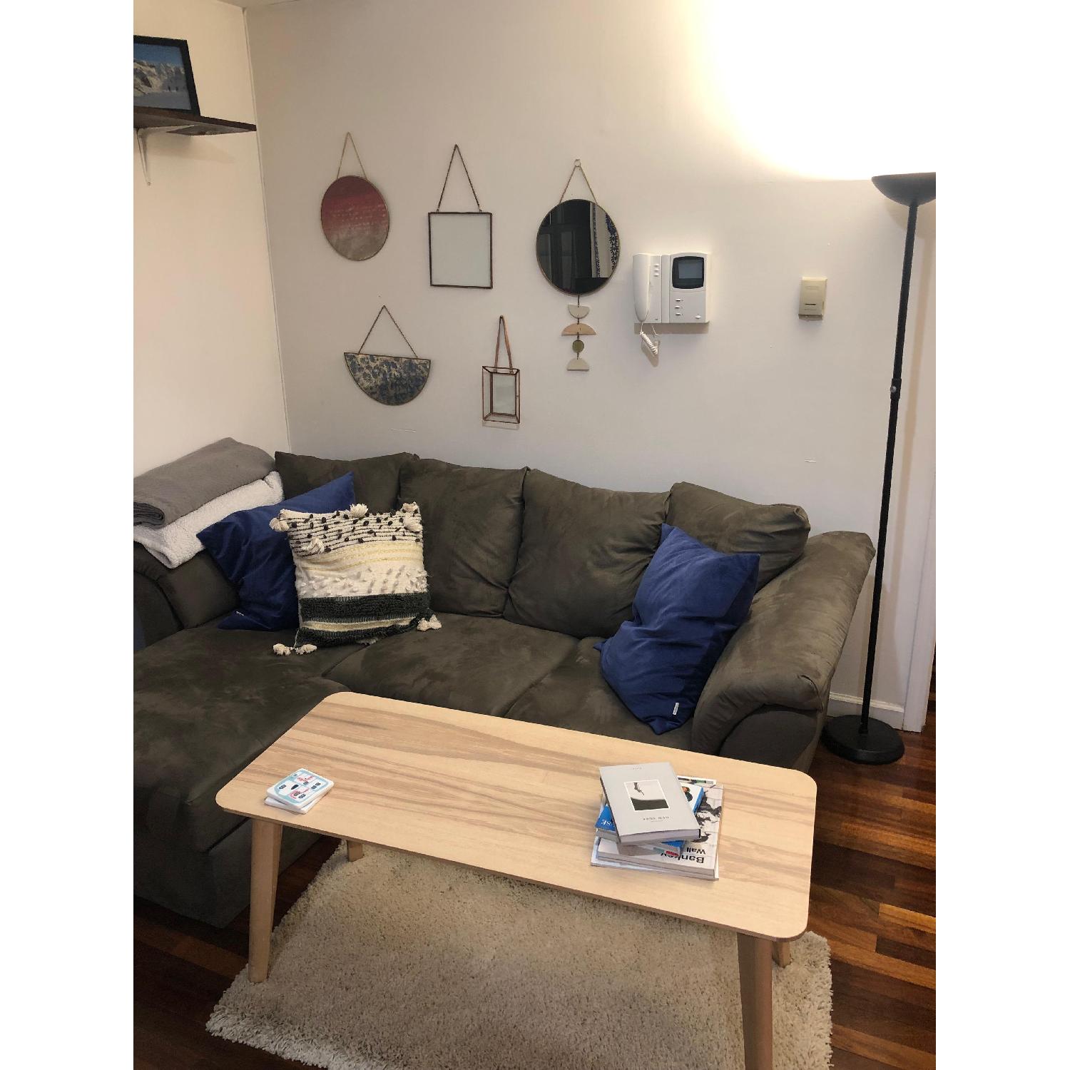 Ikea Lisabo Ash Veneer Coffee Table