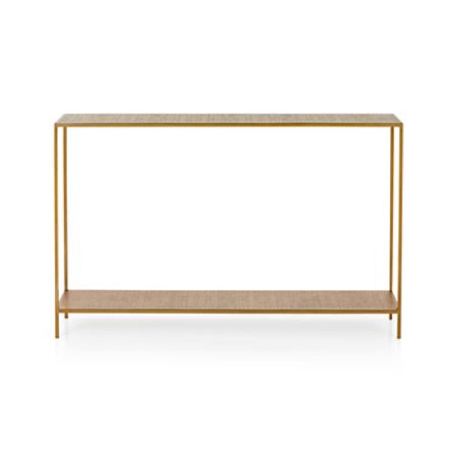 Crate & Barrel Jacque Console Table - AptDeco
